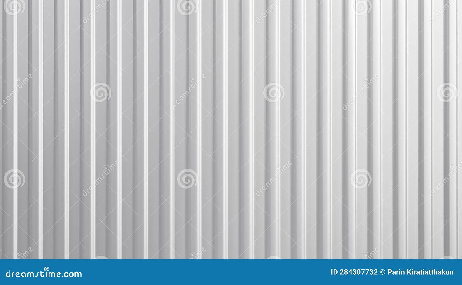 White Corrugated Metal Texture Surface Or Galvanized Steel Background ...