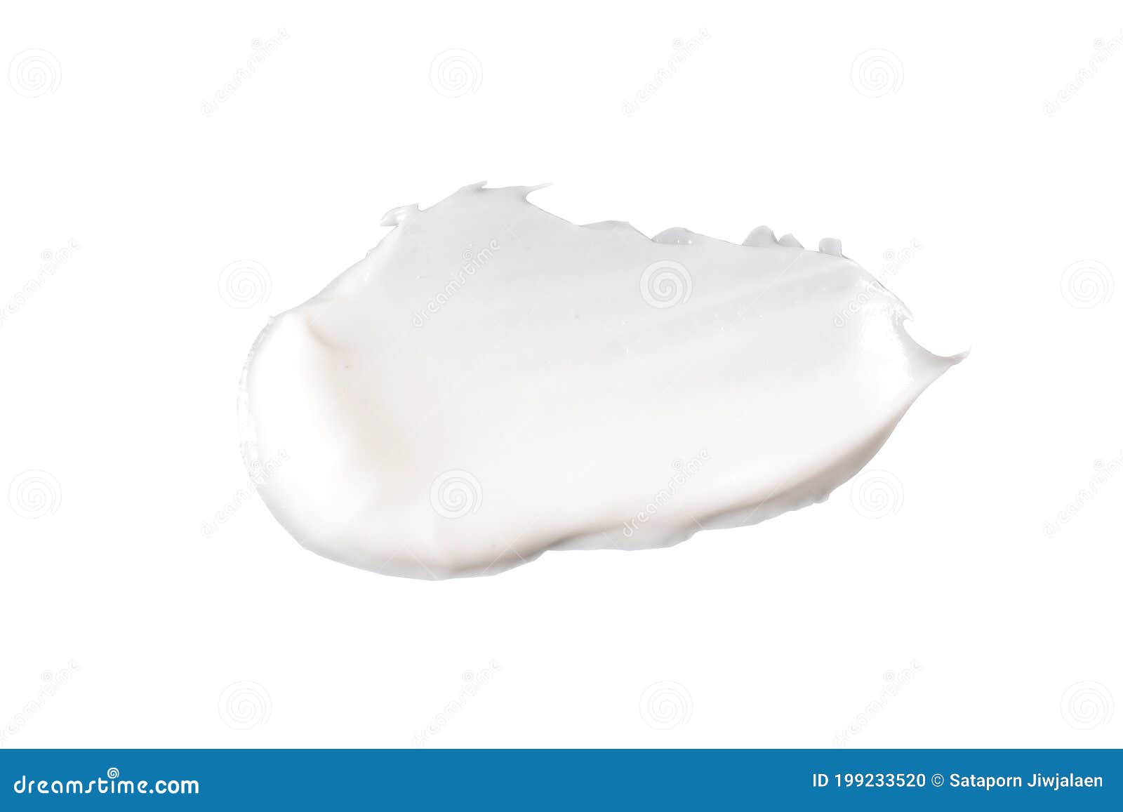 White Cosmetic Face Cream Texture Stock Photo - Image of liquid, smooth ...