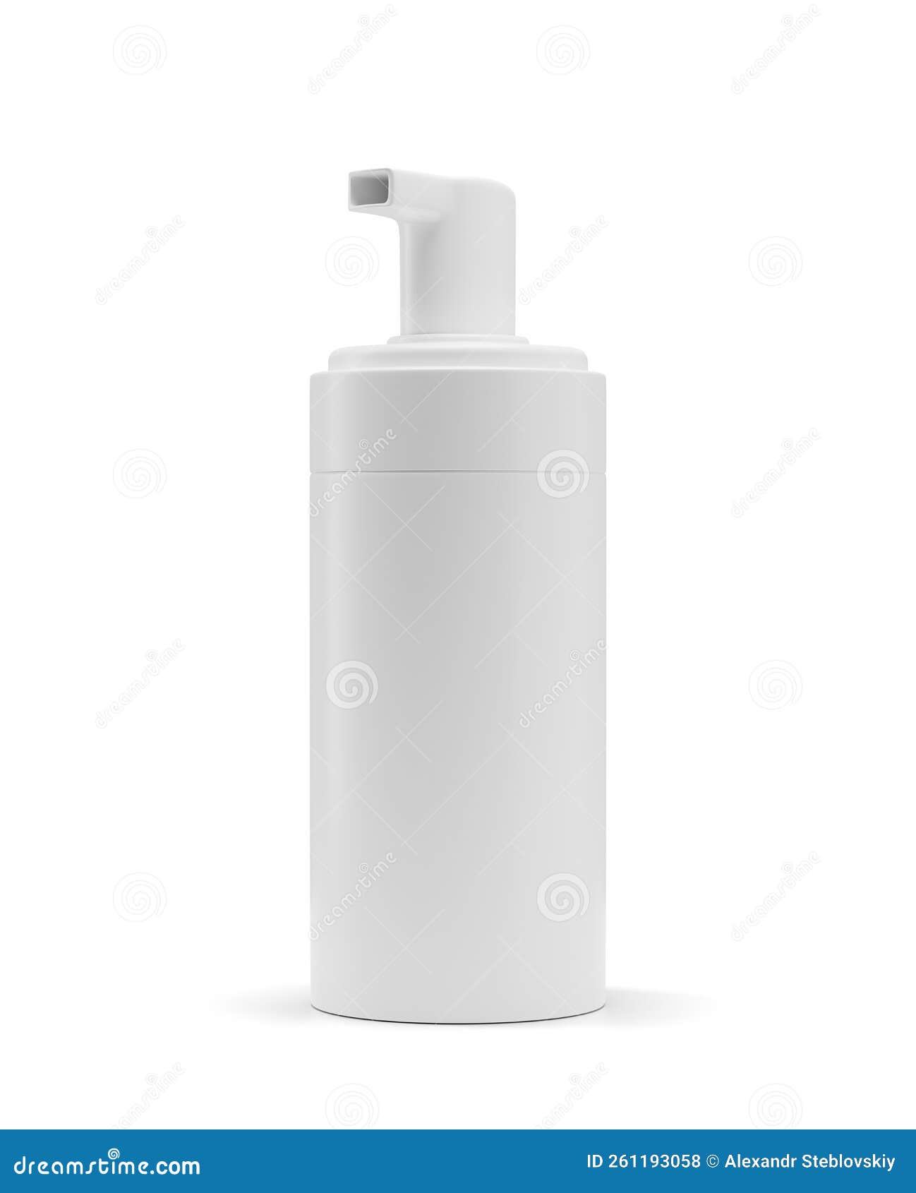 White Cosmetics without Label Stock Illustration - Illustration of ...