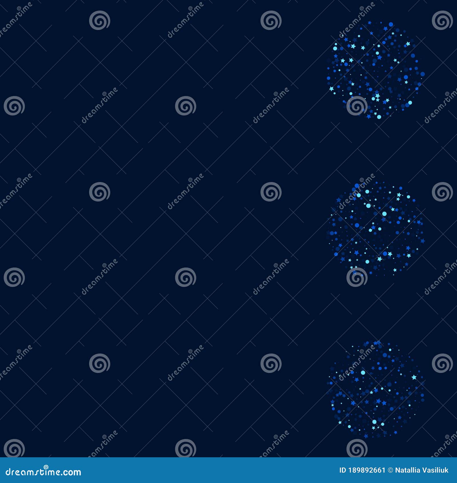 White Cosmos Digital Universe Wallpaper. Silver Stock Vector ...