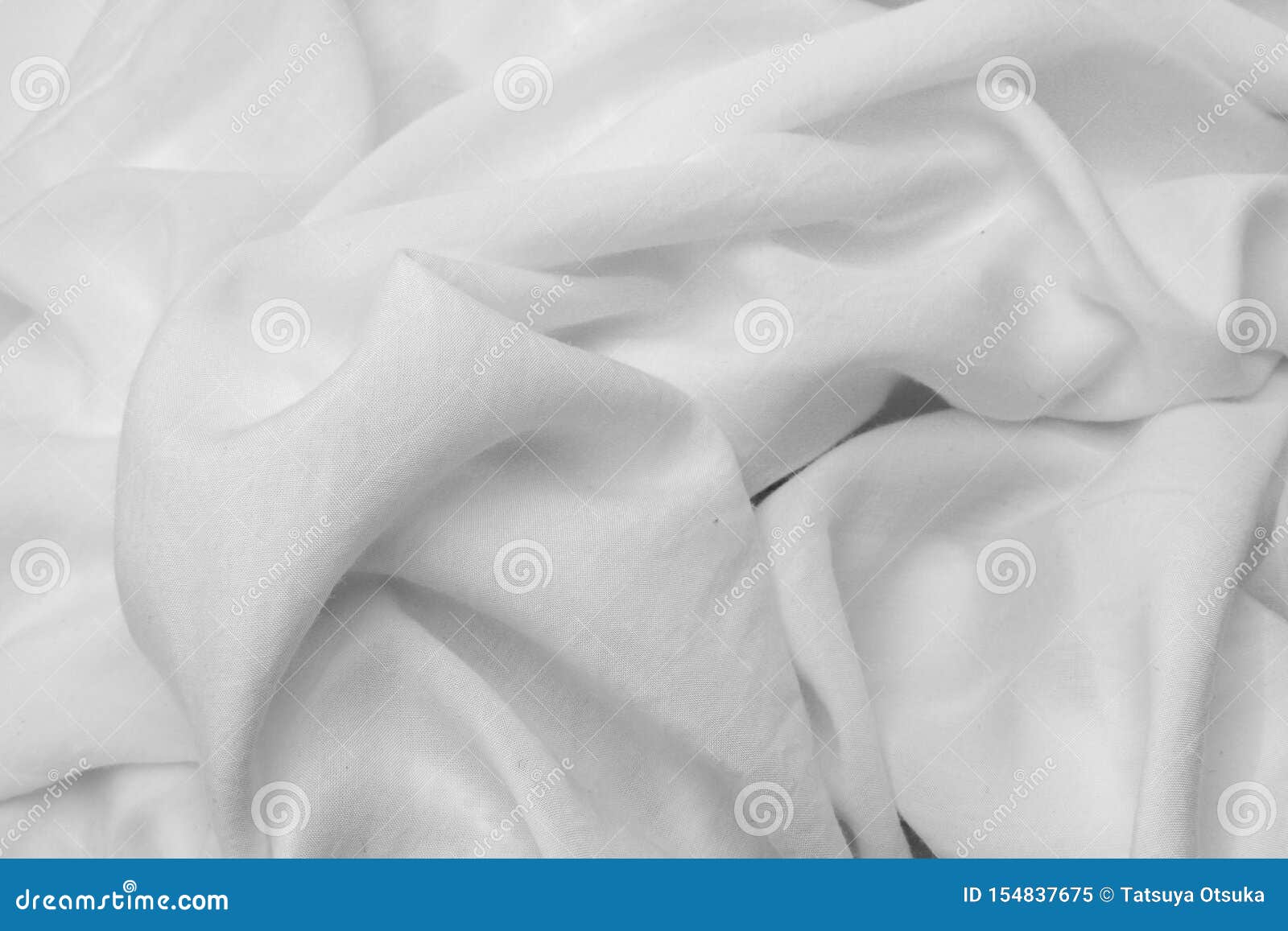 White Cotton Cloth Fills in a Whole Screen Stock Image - Image of ...