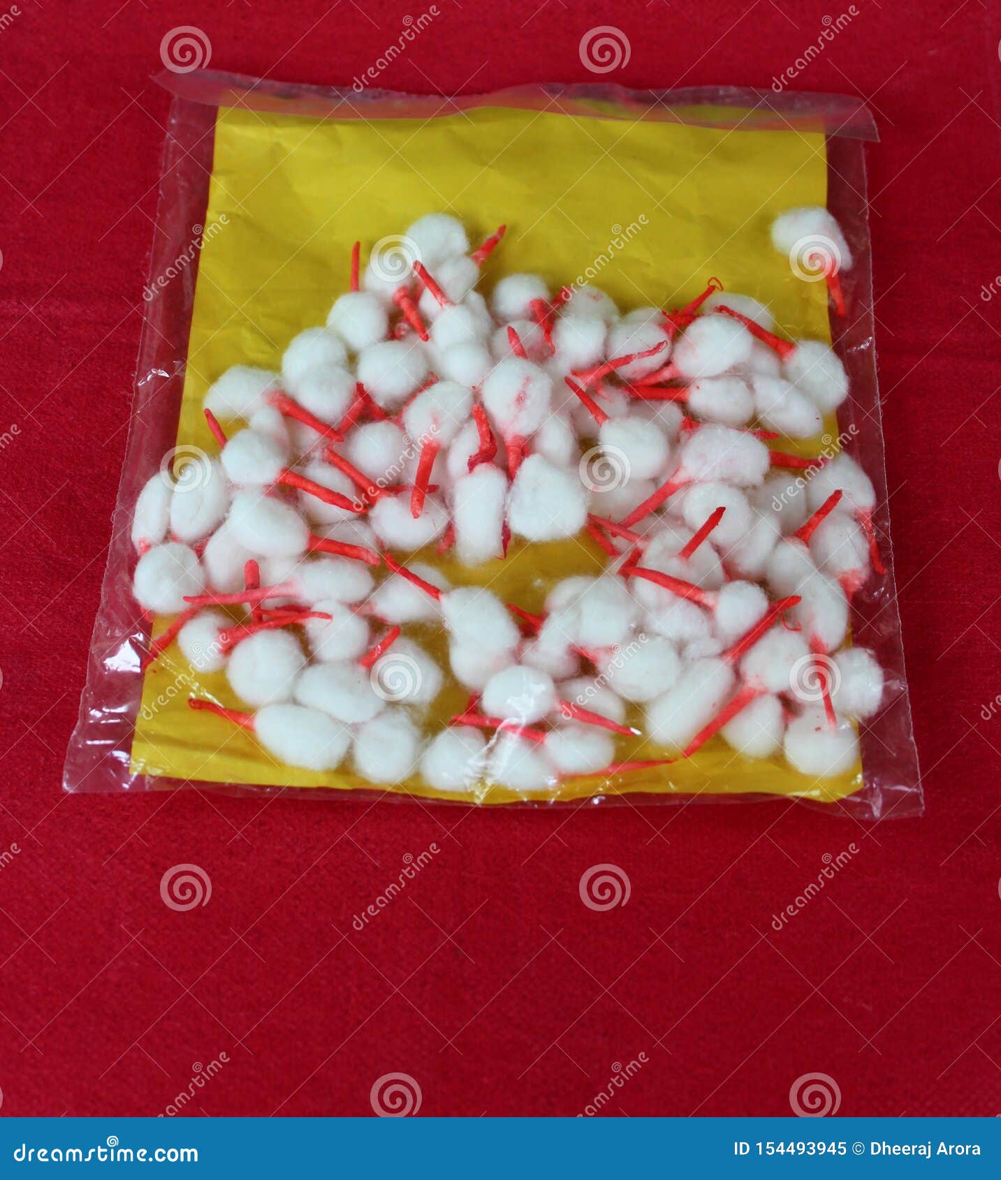 White cotton diya wicks stock image. Image of cotton - 154493945