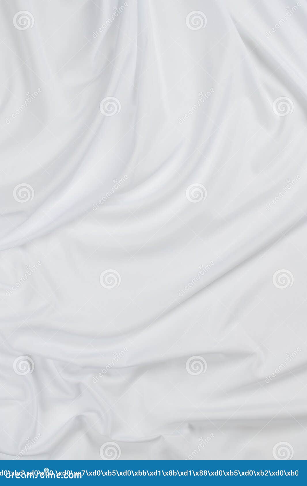 White Cotton Fabric Draped, Bed Linen Stock Image - Image of poster ...