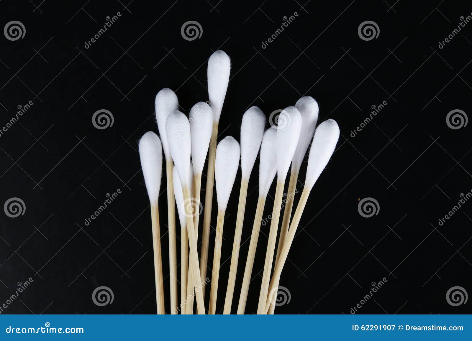 White cotton swap stock image. Image of white, swabs - 62291907