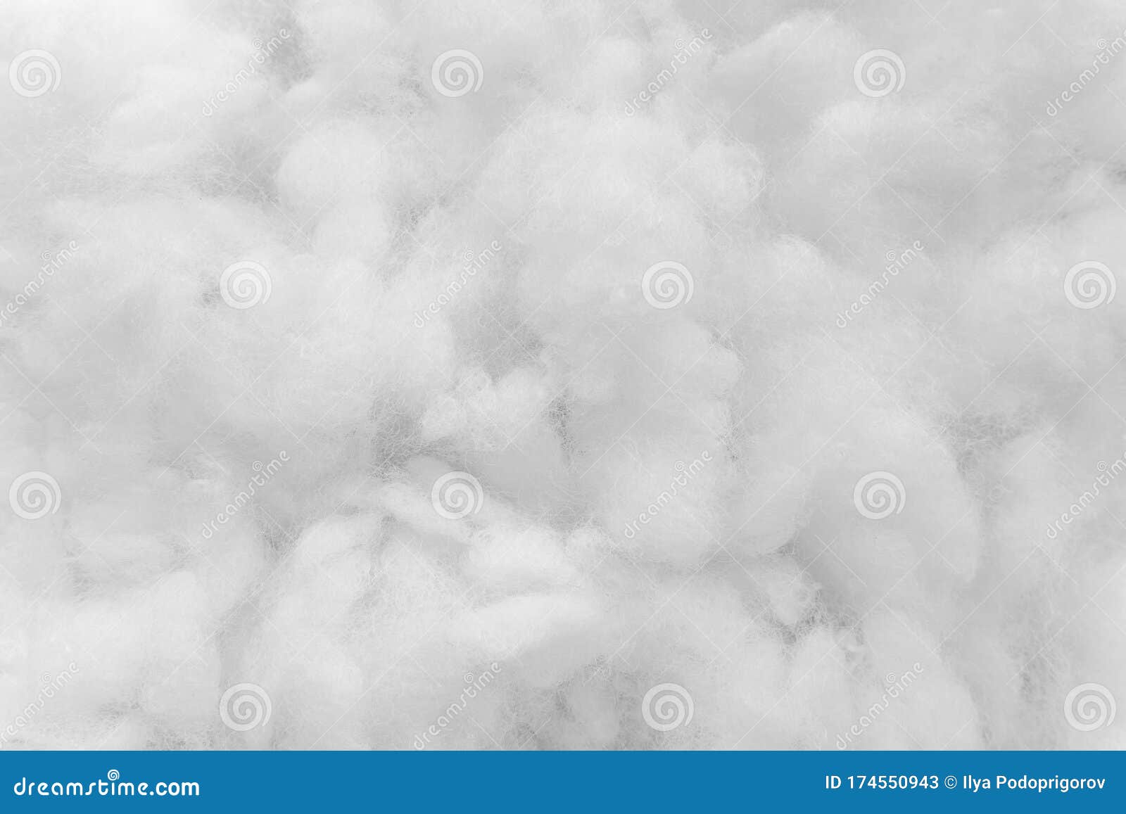 White Cotton Texture is Soft, Fluffy Wadding Background Stock Image ...