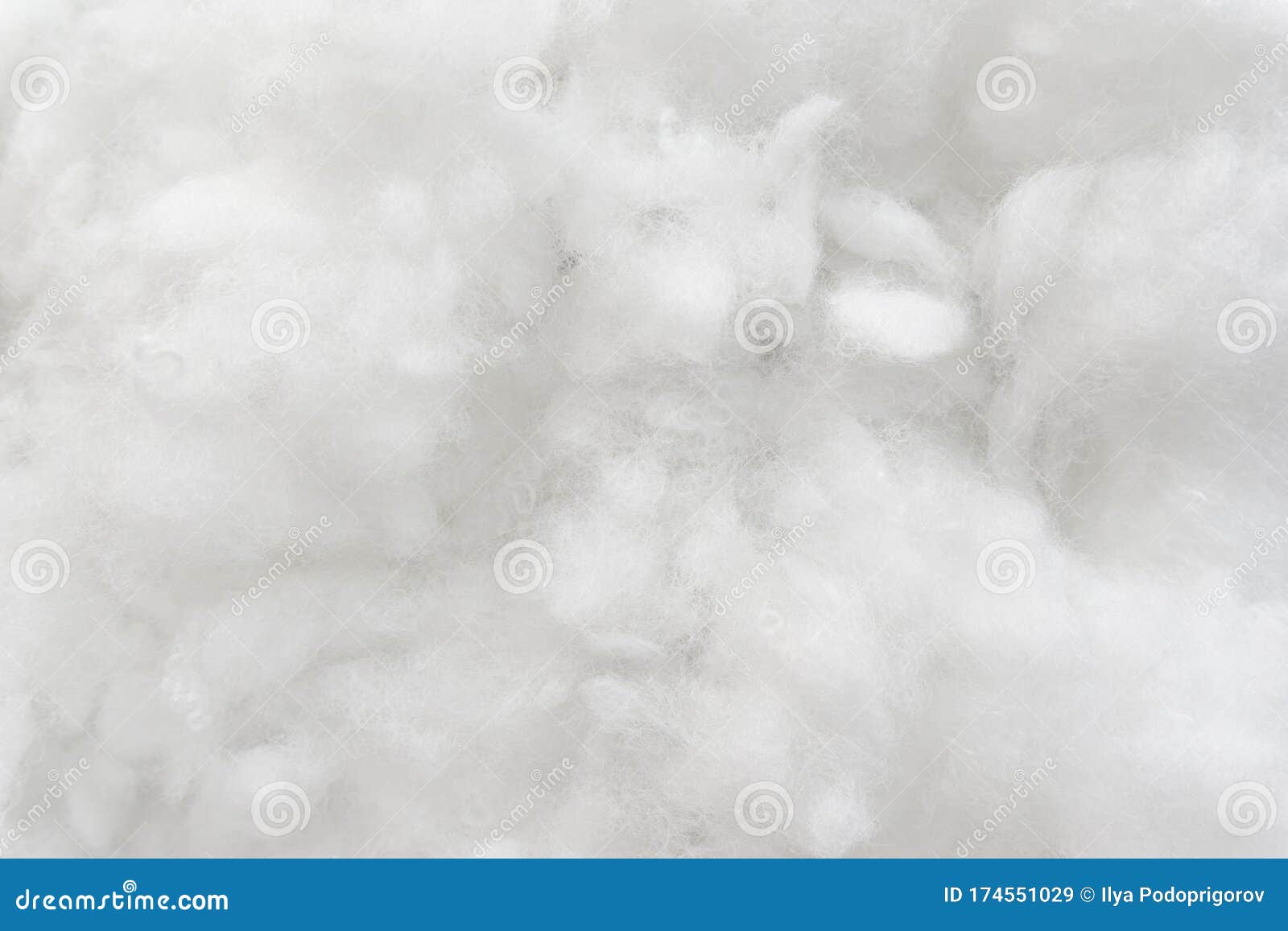 White Cotton Texture is Soft, Fluffy Wadding Background Stock Image ...