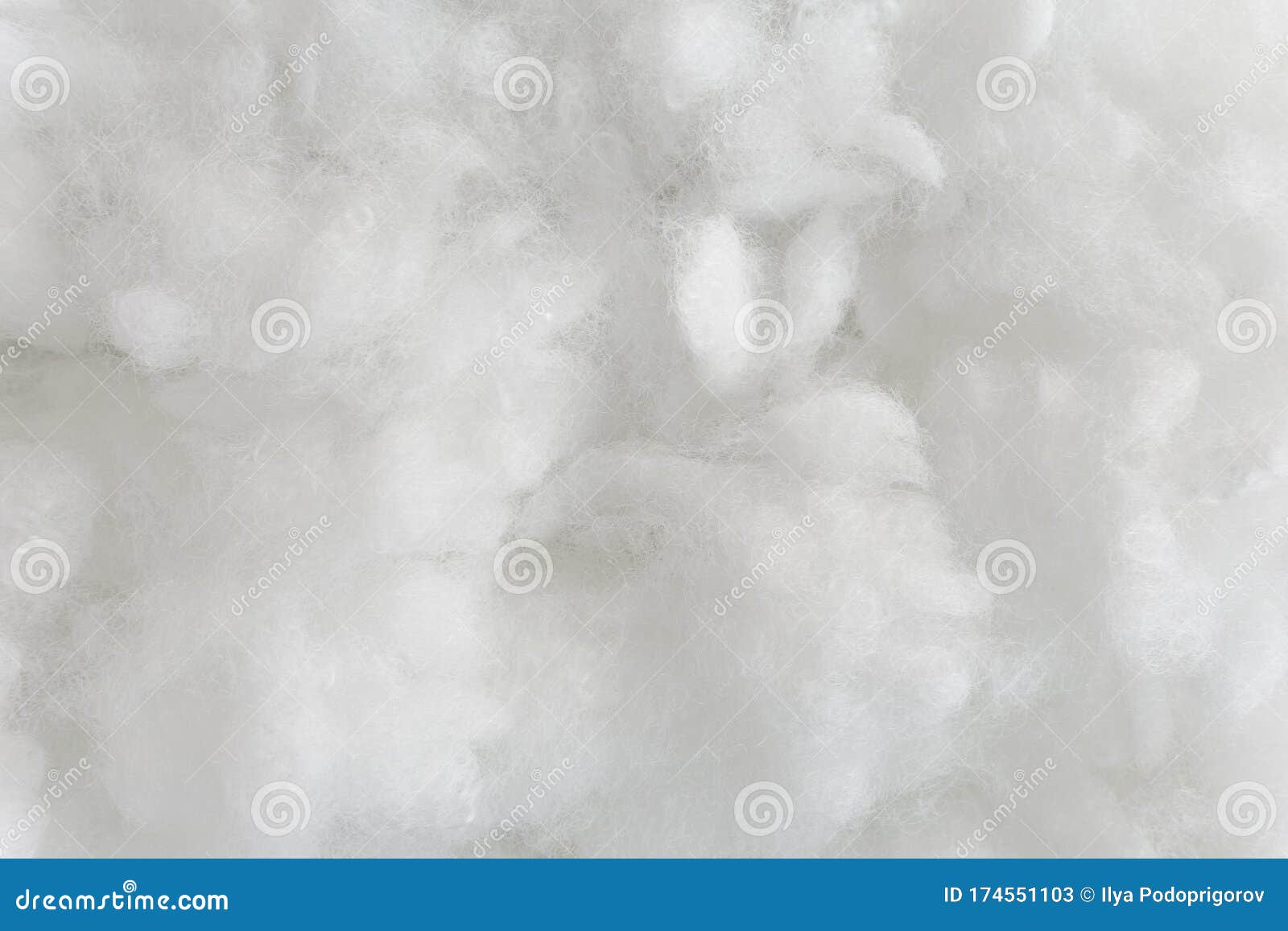 White Cotton Texture is Soft, Fluffy Wadding Background Stock Image ...