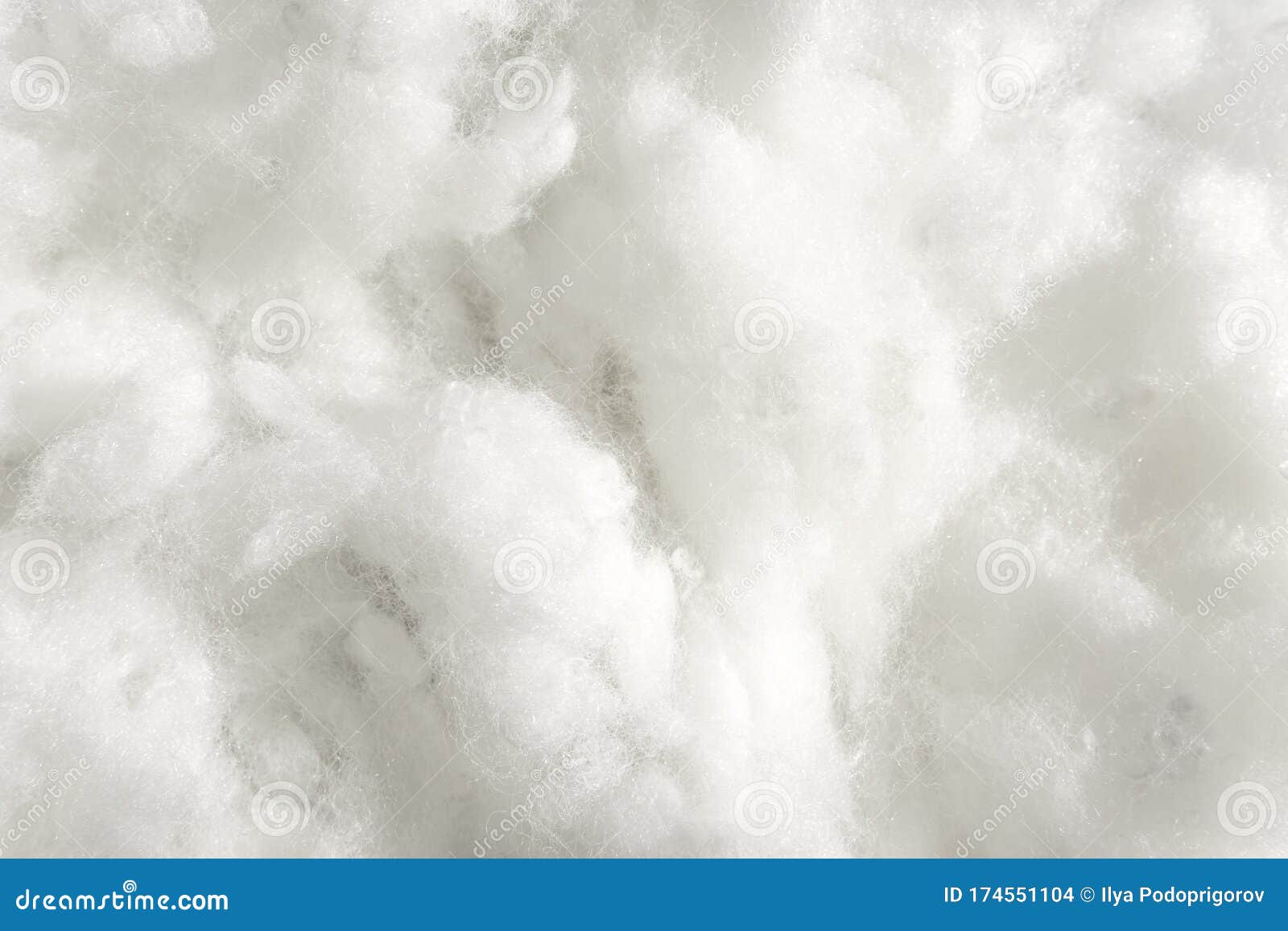 White Cotton Texture is Soft, Fluffy Wadding Background Stock Photo ...