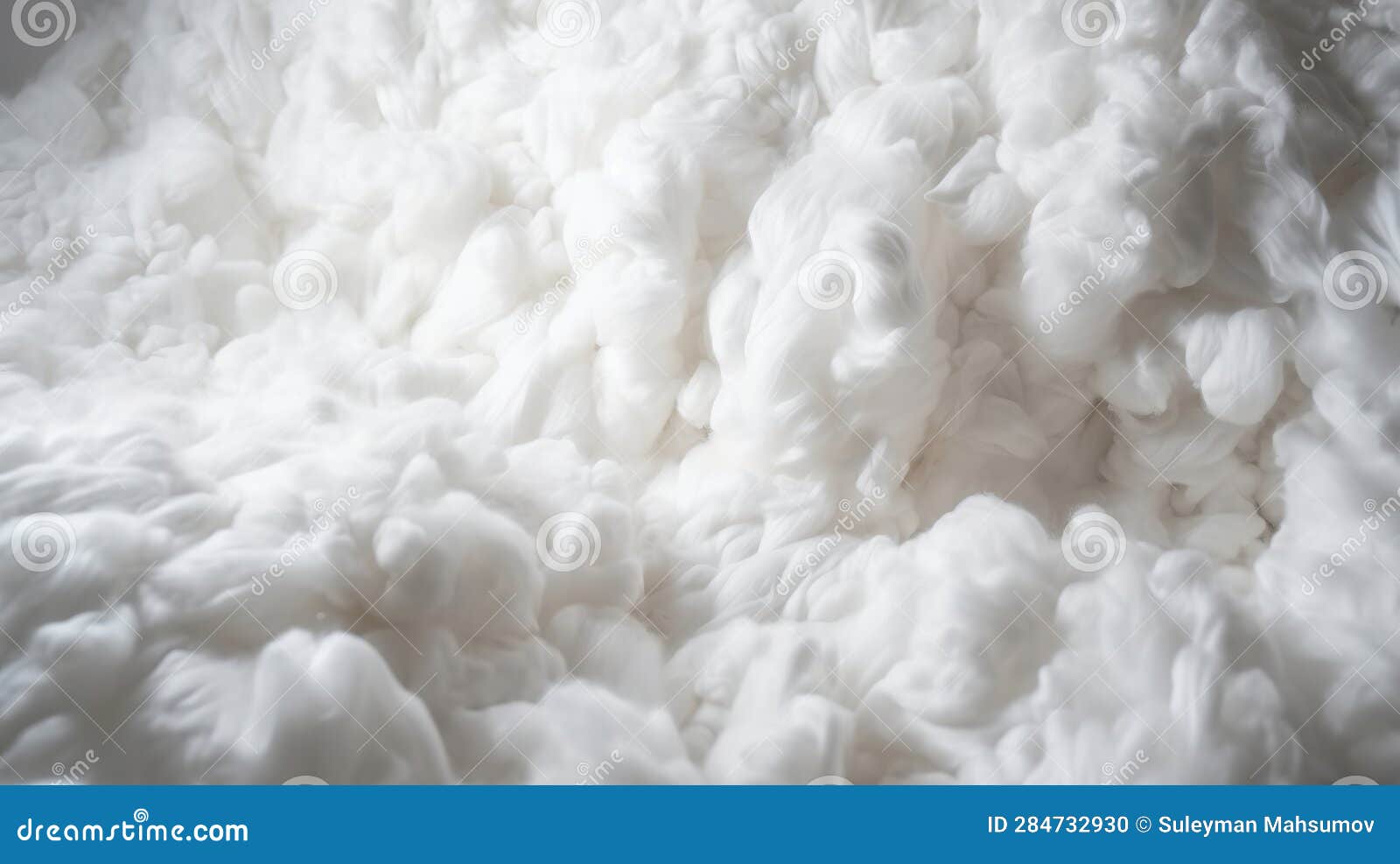 White Cotton Texture is Soft, Fluffy Wadding Background Stock ...