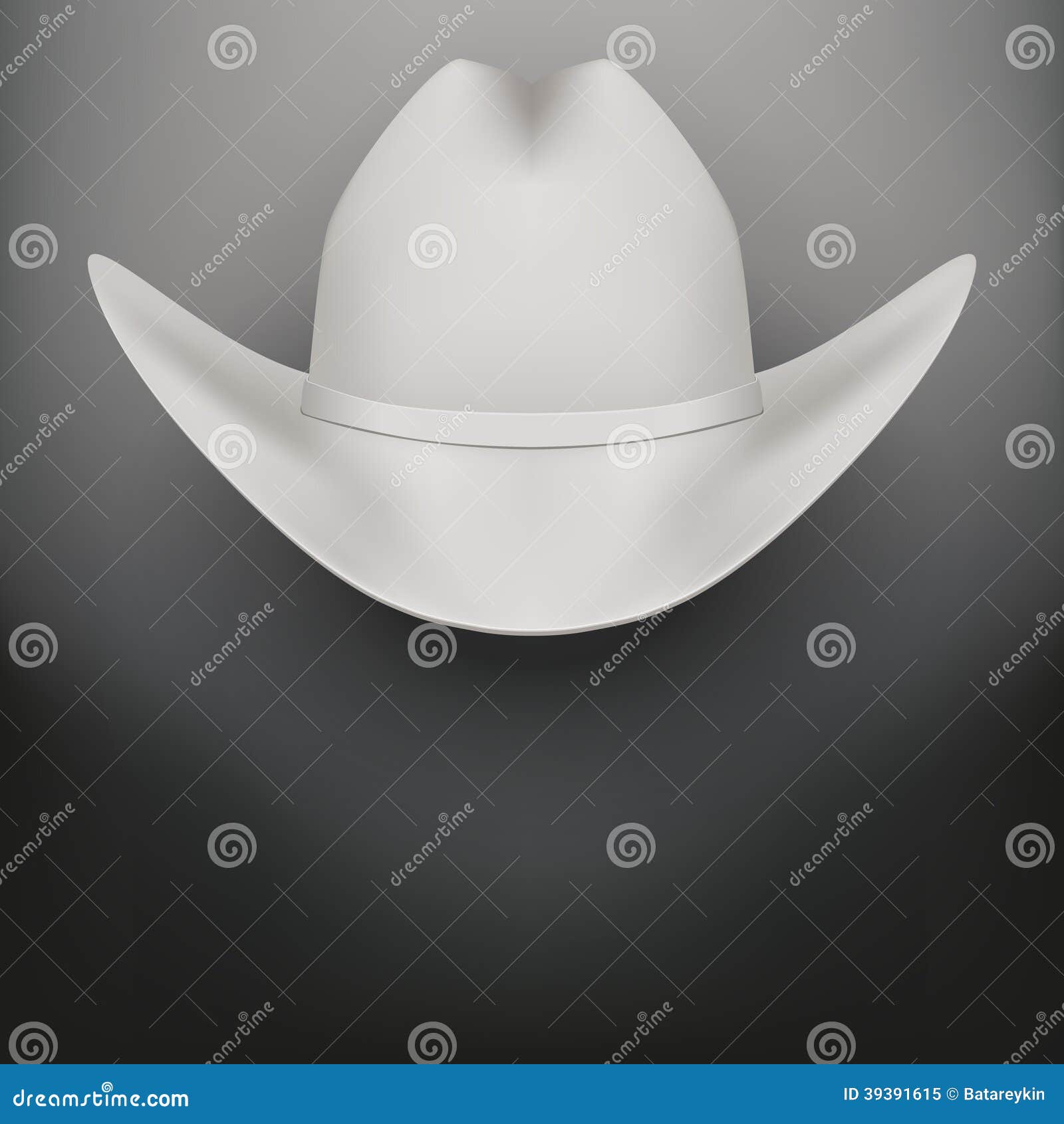 White Cowboy Hat Vector Background Stock Vector - Illustration of style ...
