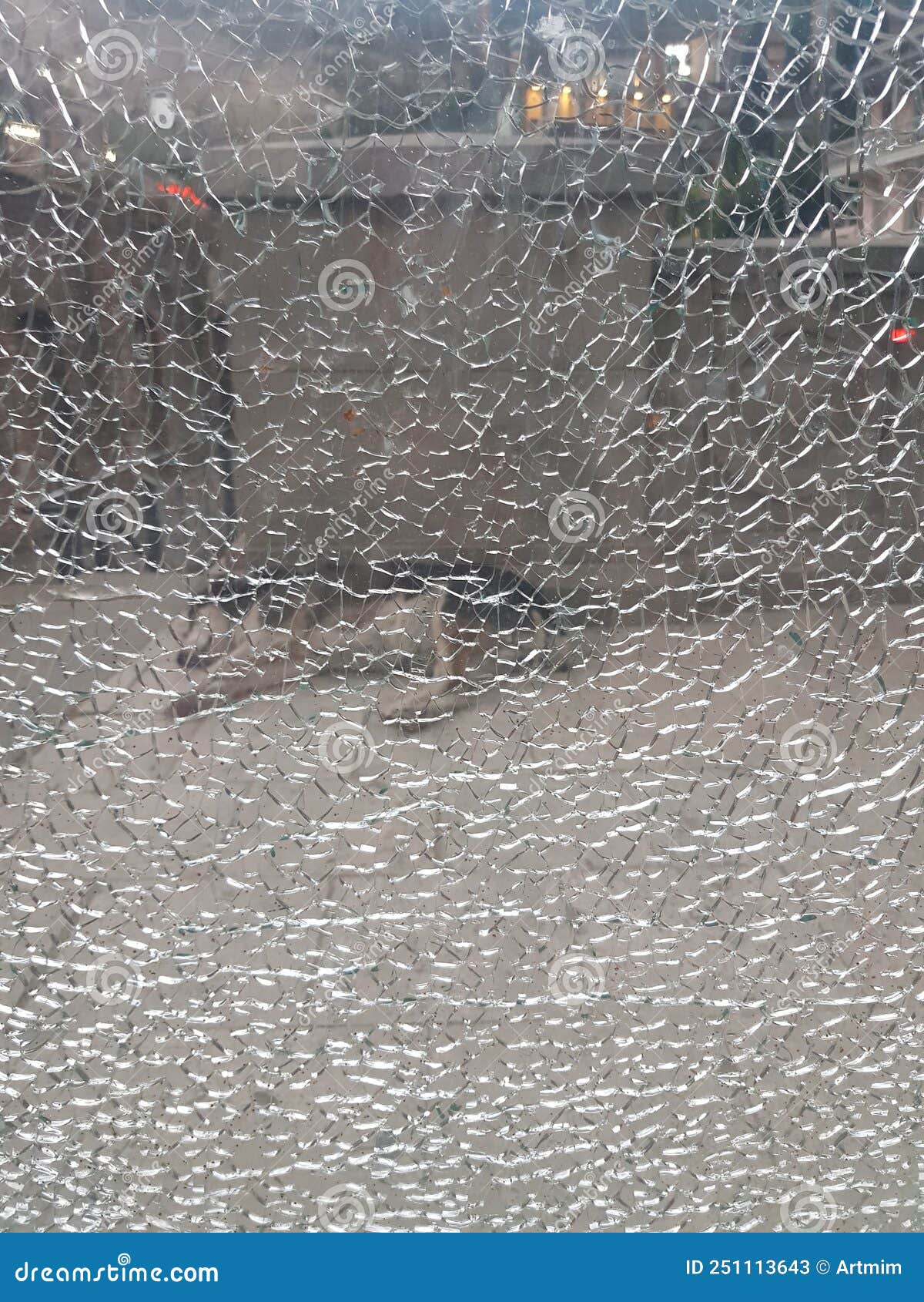 White Cracked Glass Texture Background Stock Image - Image of impact ...