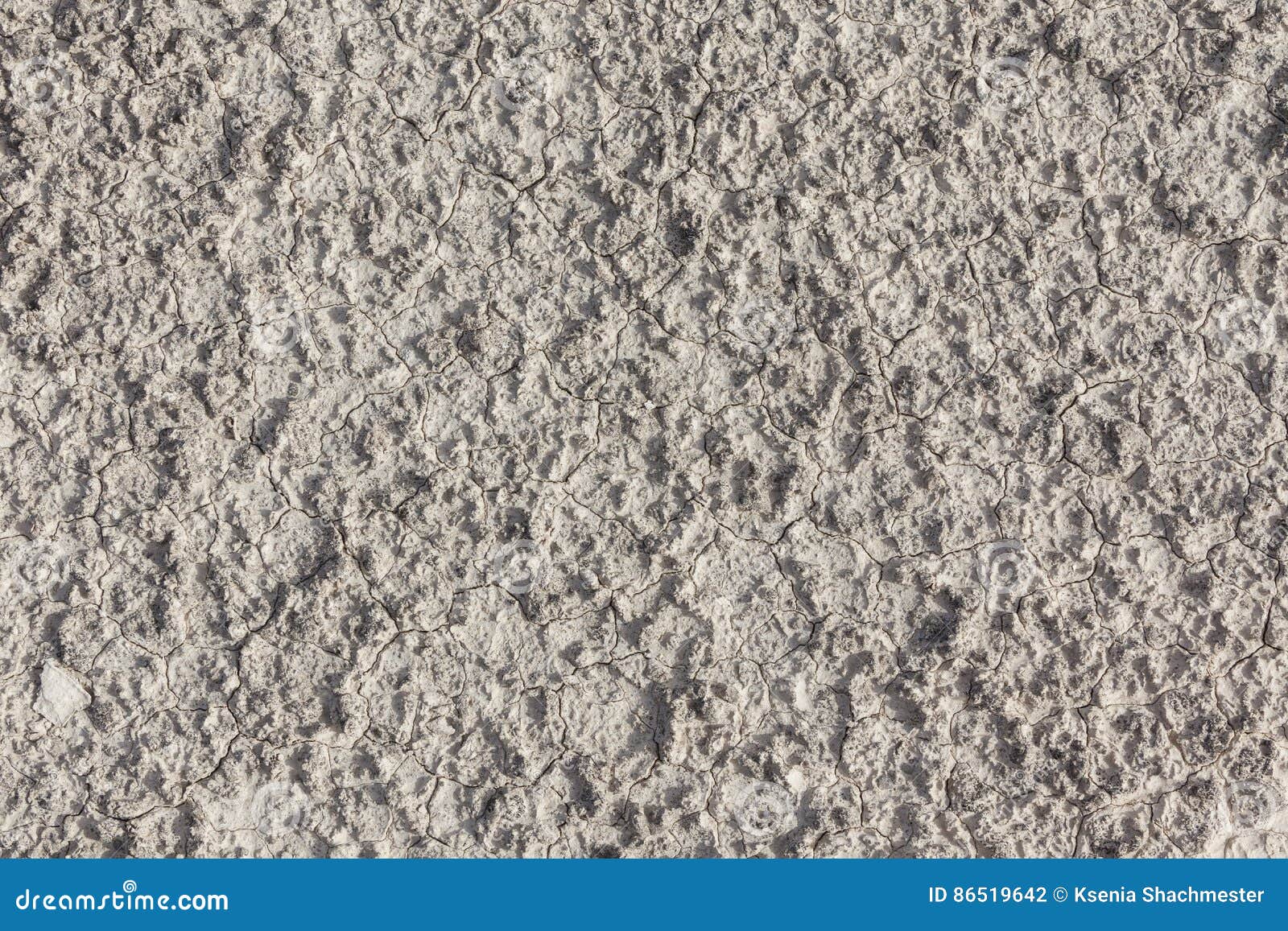 White Cracked Lumpy Soil from Above Stock Photo - Image of crack ...