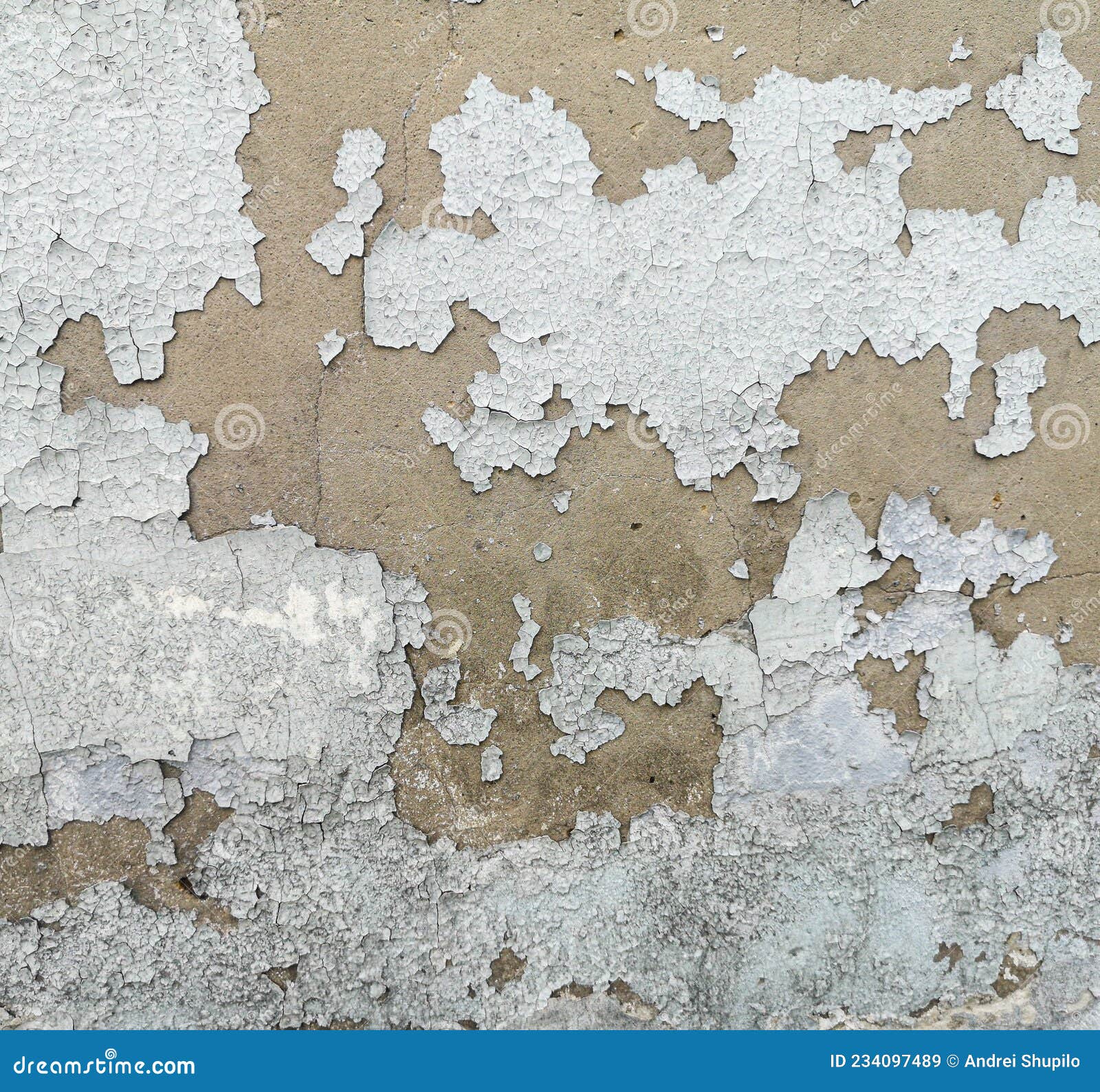 White Cracked Paint on the Wall Stock Image - Image of textured ...