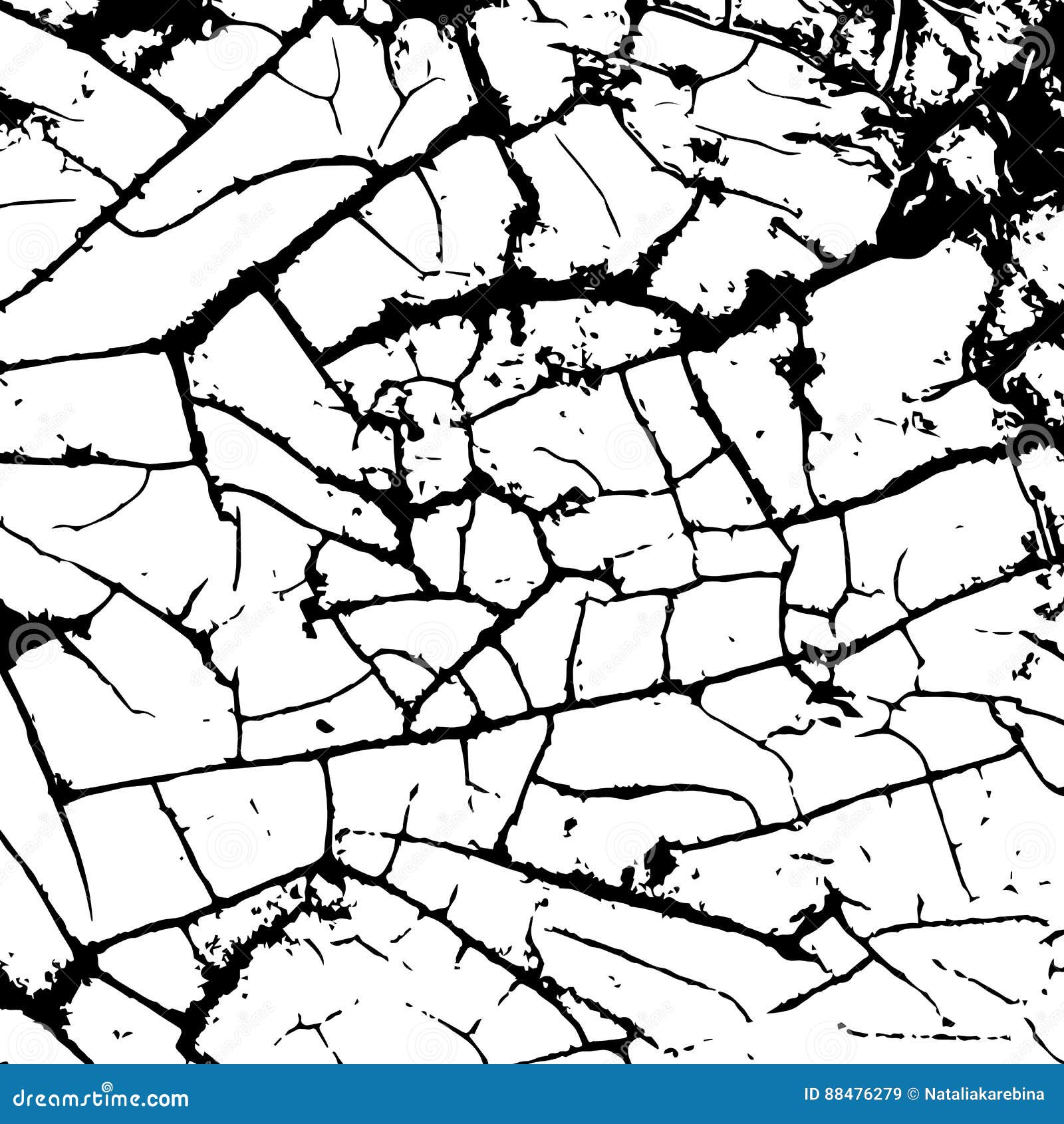 White Cracking Texture. Grunge Background. Pattern with Cracks Stock ...