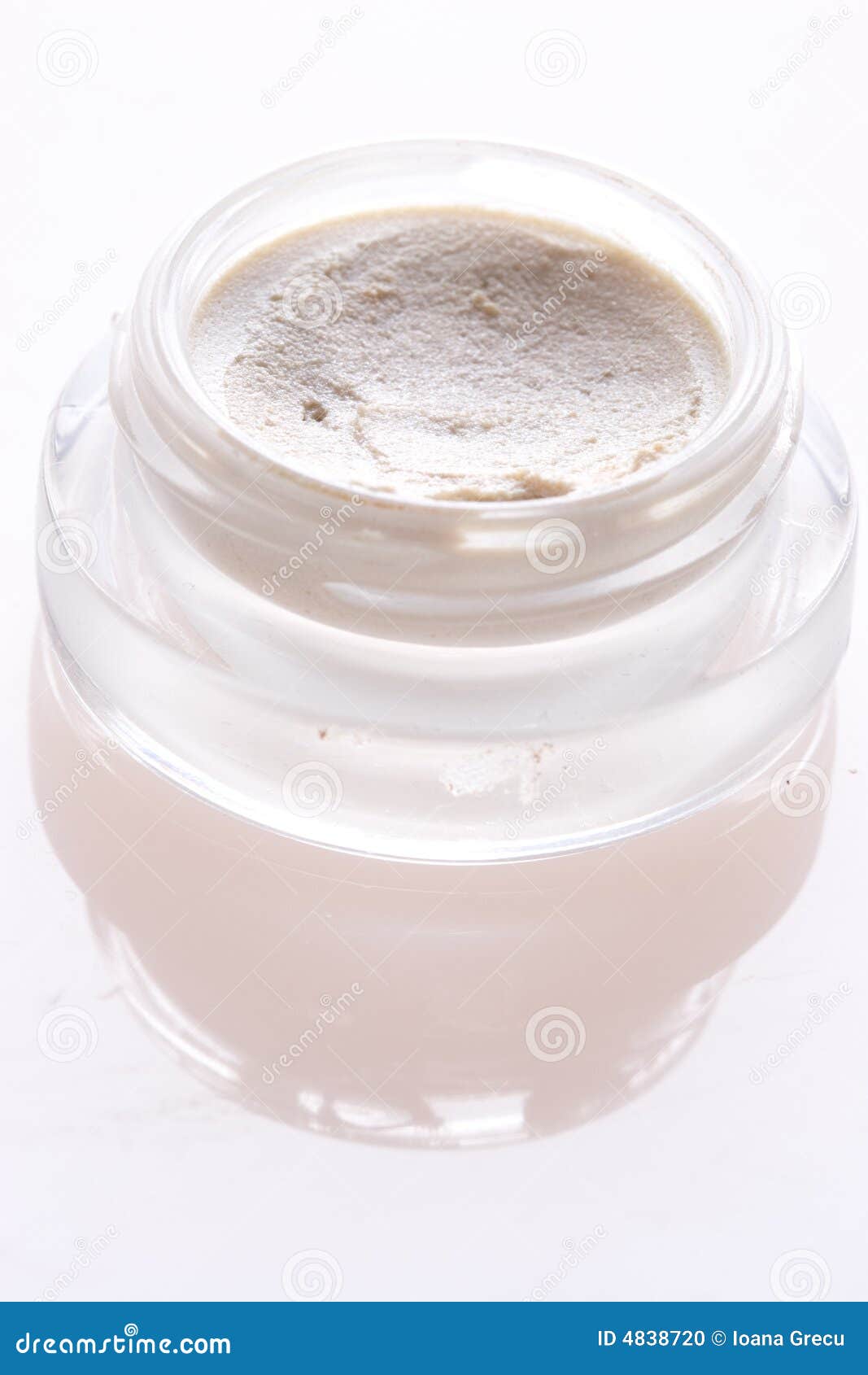 White creamy eye shadow stock photo. Image of macro, cream - 4838720