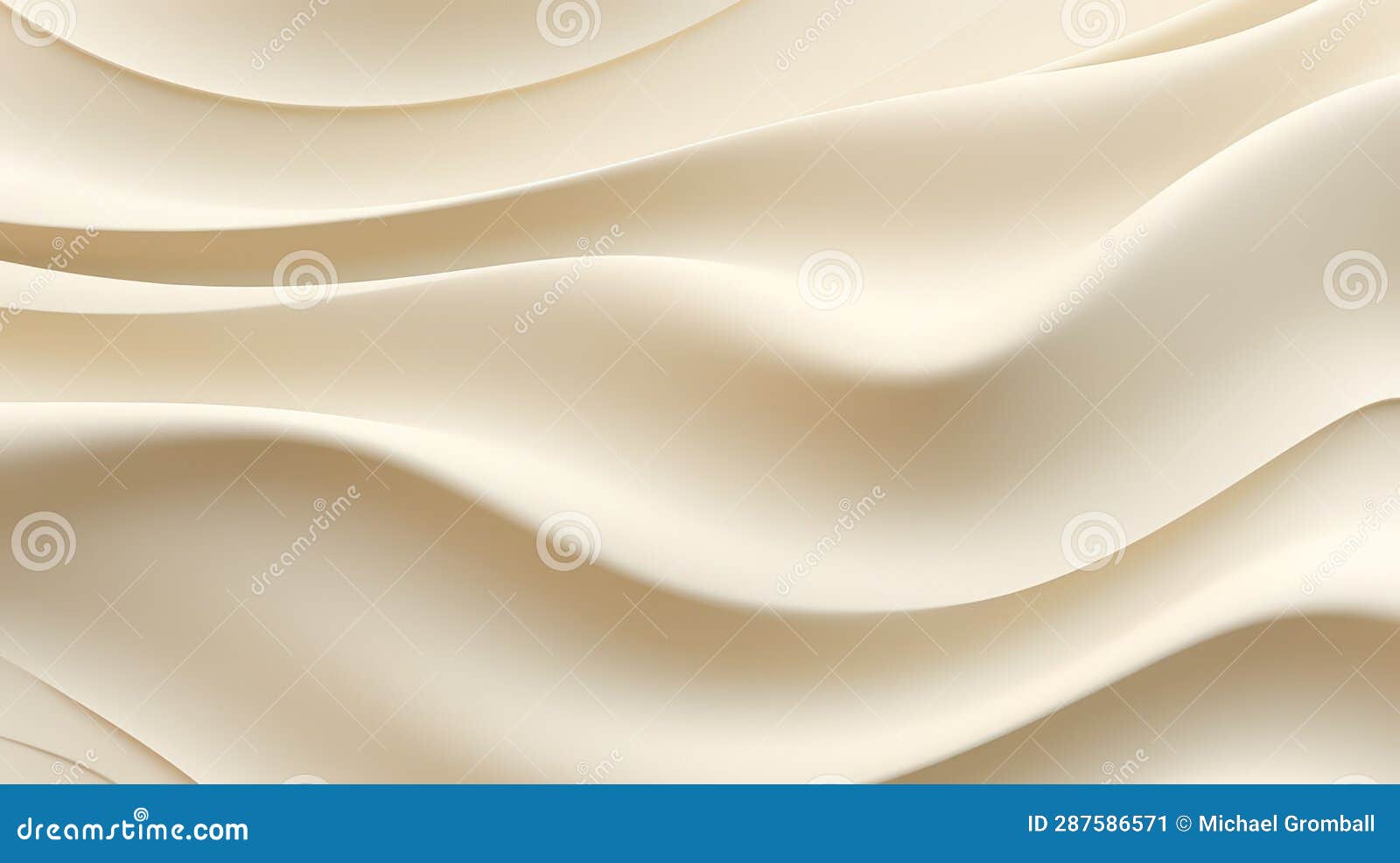 White Creamy Wave Background Created with Generative AI Stock ...