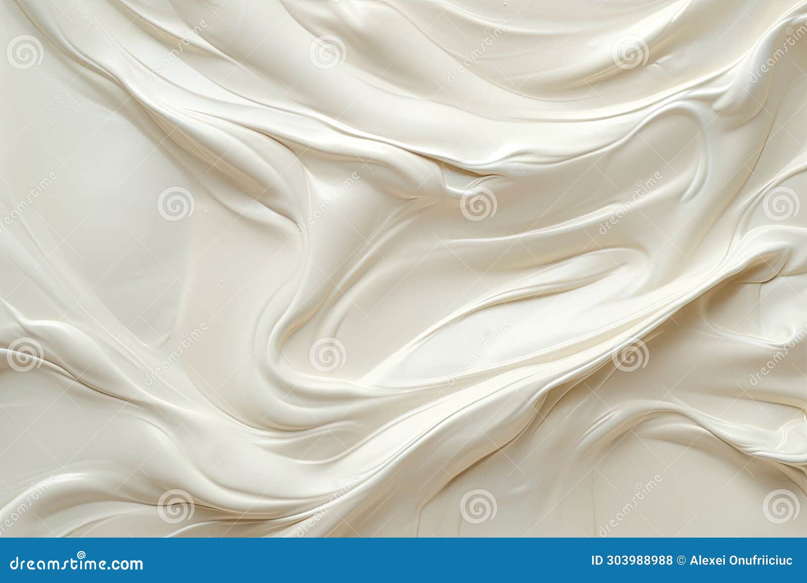 White Creany with Beautiful Smooth Wrinkle Texture Stock Illustration ...