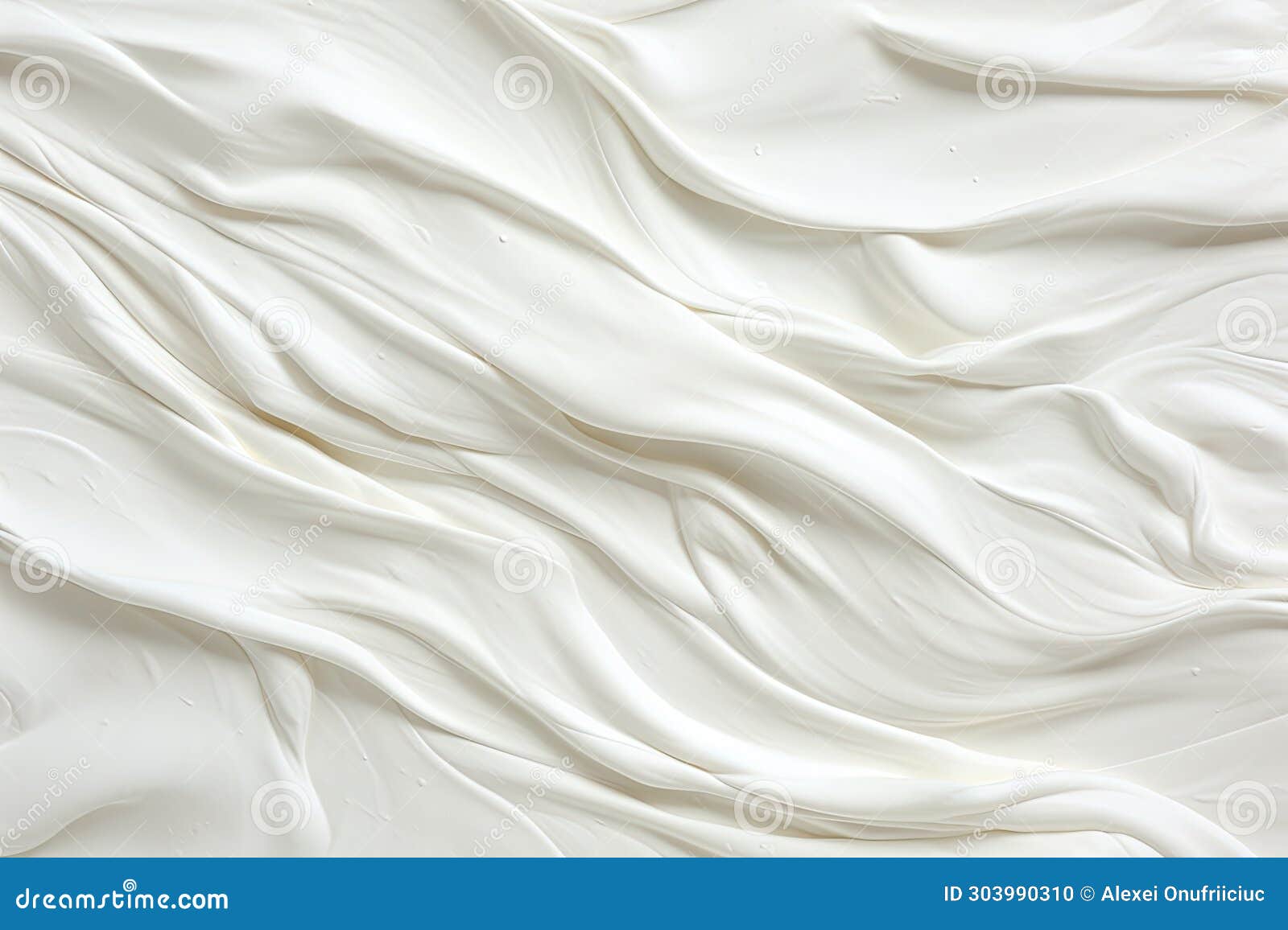 White Creany with Beautiful Smooth Wrinkle Texture Stock Illustration ...