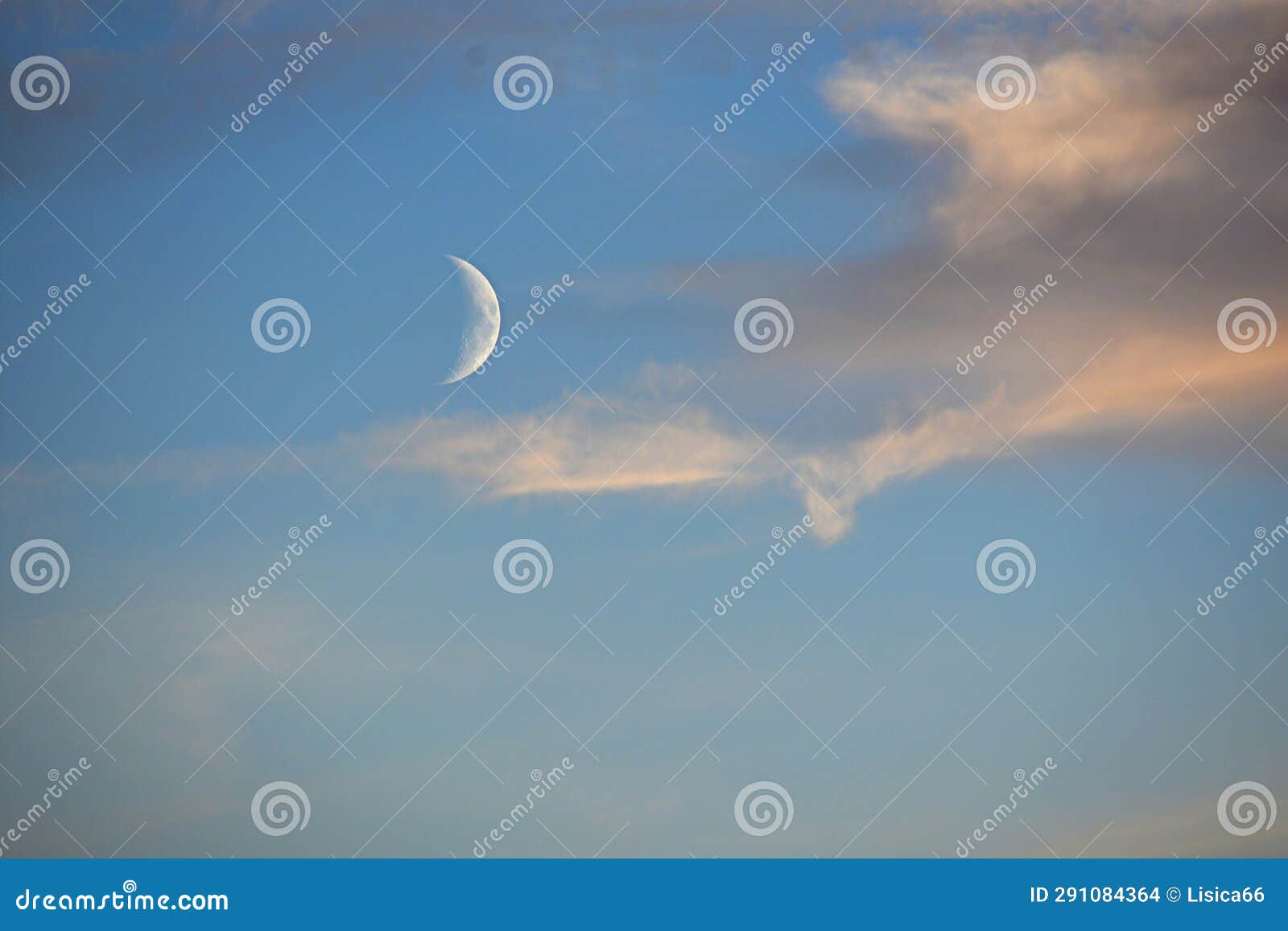 White Crescent Moon Symbol On The Grave Rectangular Granite Slab ...