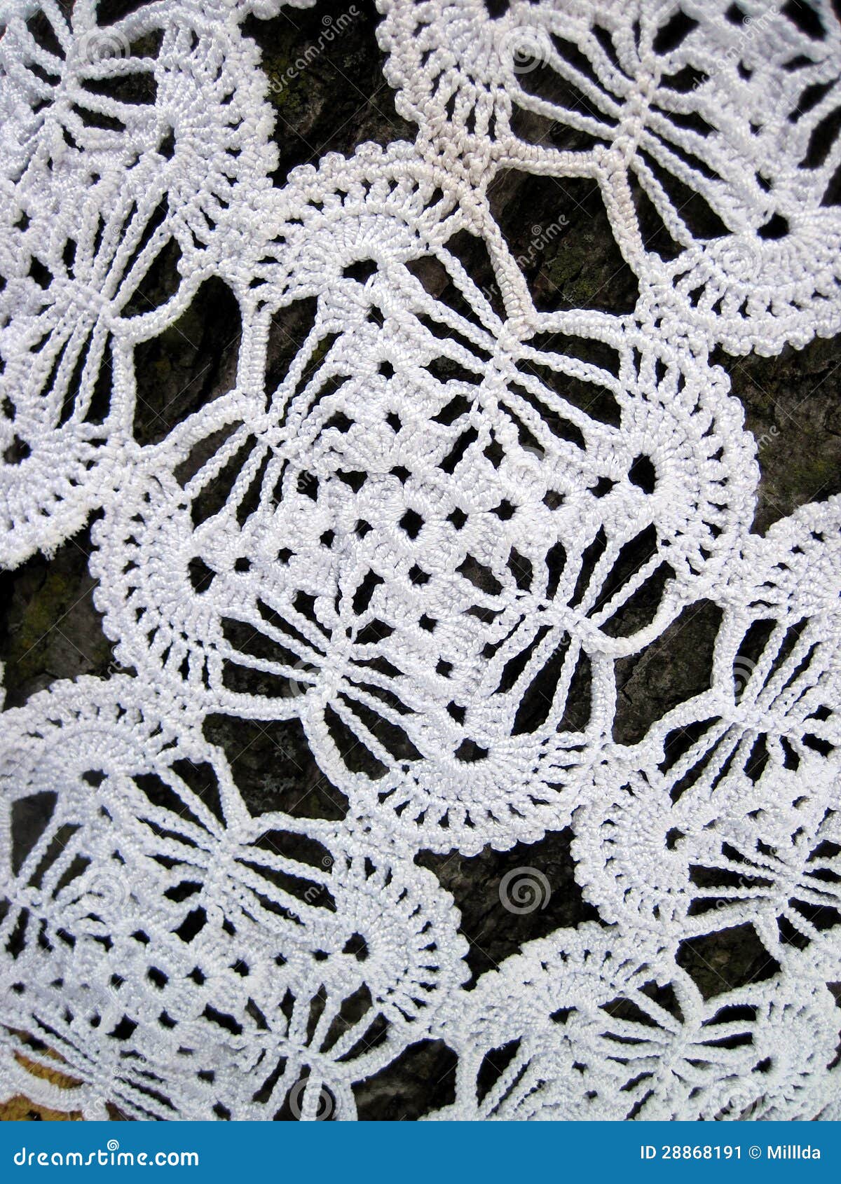 White crochet stock image. Image of white, create, background - 28868191