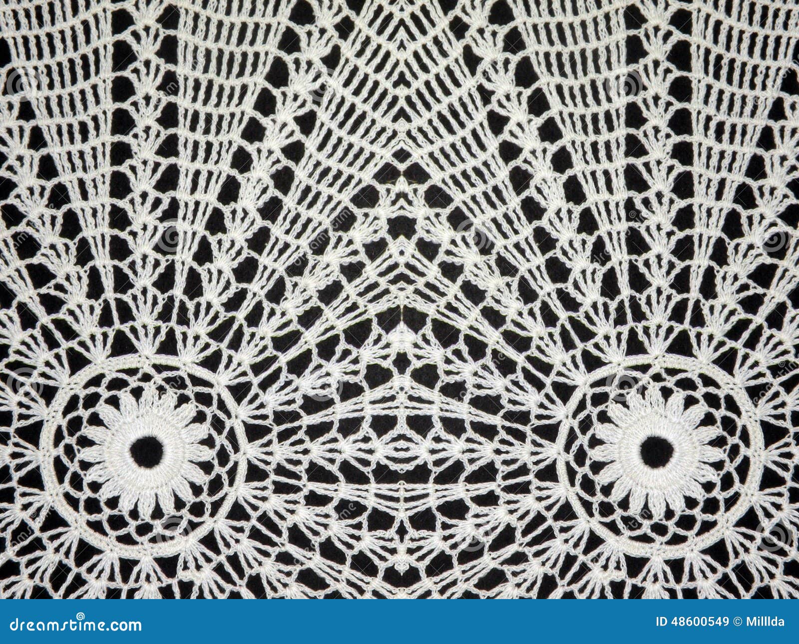 White crochet stock image. Image of abstract, yarn, hand - 48600549