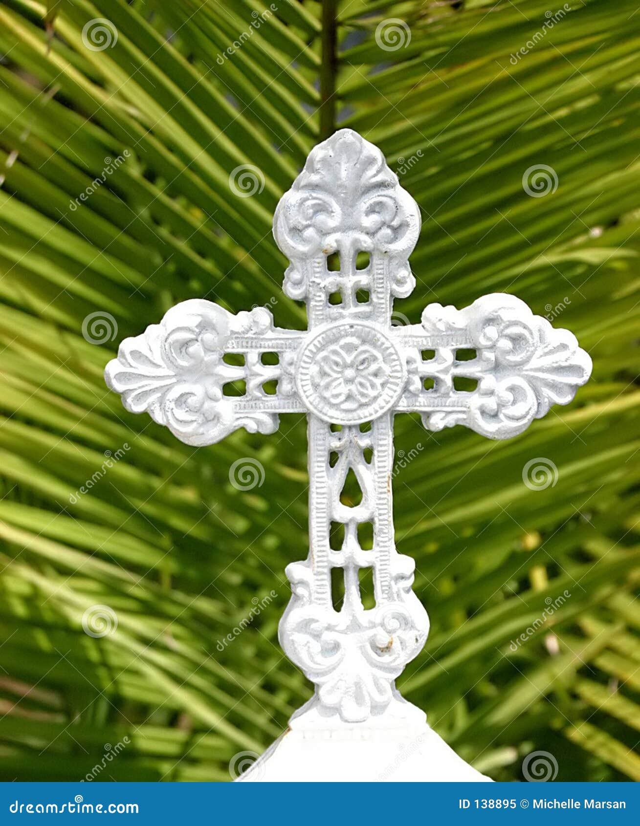 White cross stock image. Image of pray, spiritual, religious - 138895