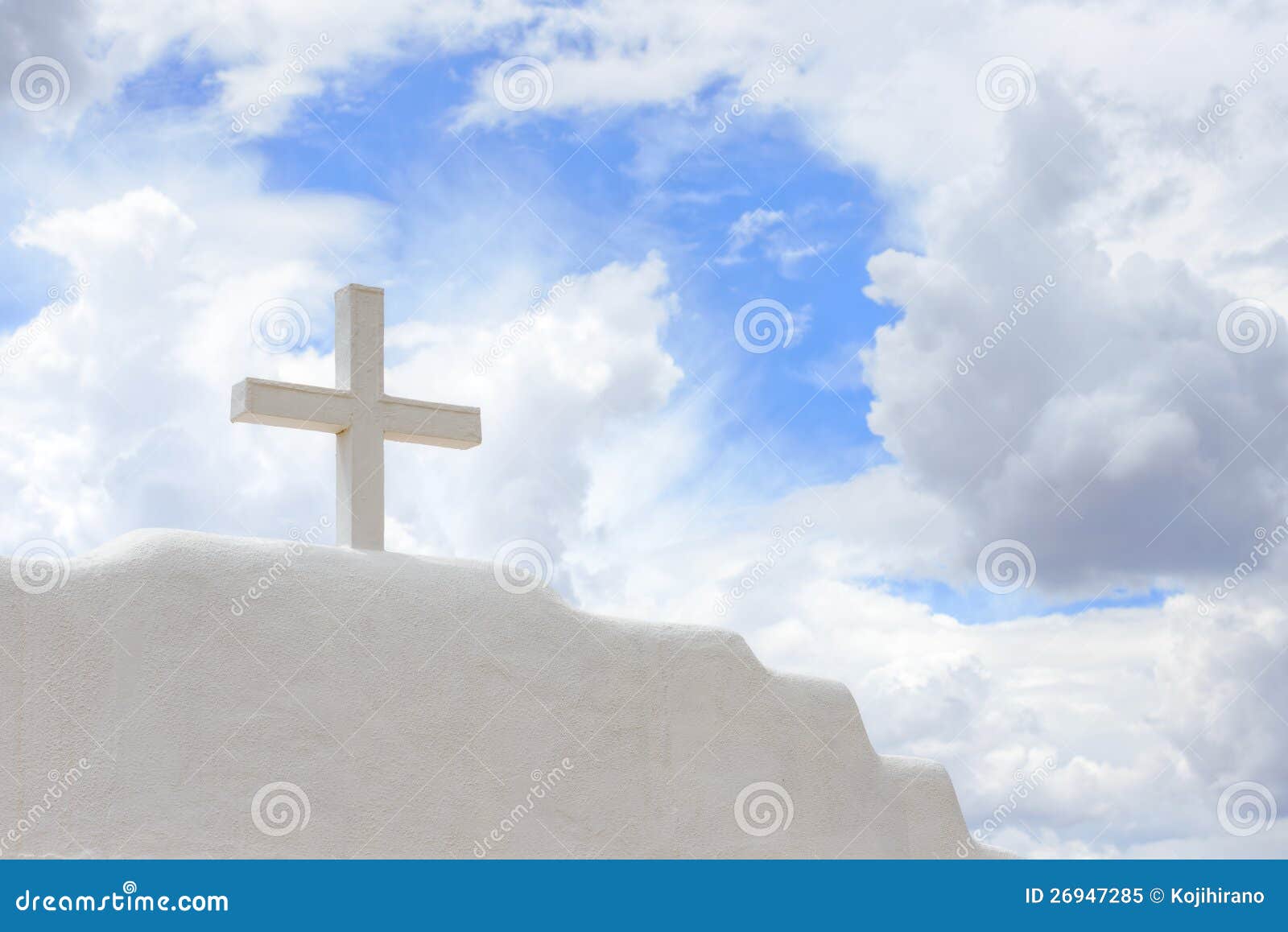 White Cross stock image. Image of symbol, pueblo, culture - 26947285