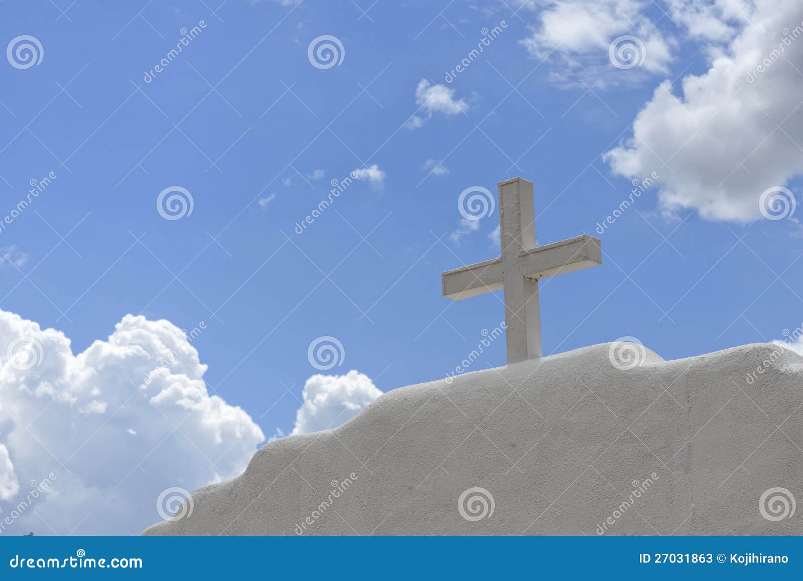 White Cross stock image. Image of indian, cross, thunderclouds - 27031863