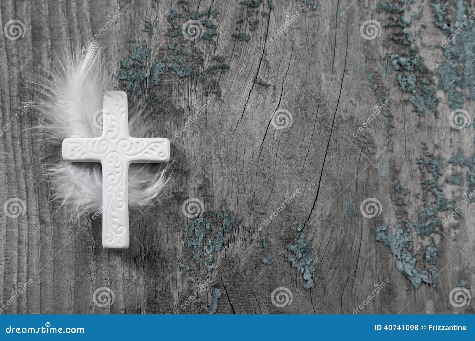 Rustic Cross Background