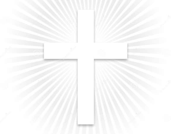 White Cross - Larger stock illustration. Illustration of roman - 2559950