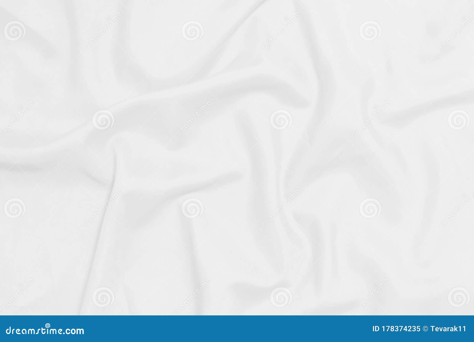 White Crumpled Blanket Texture Background. White Cloth Background Stock ...