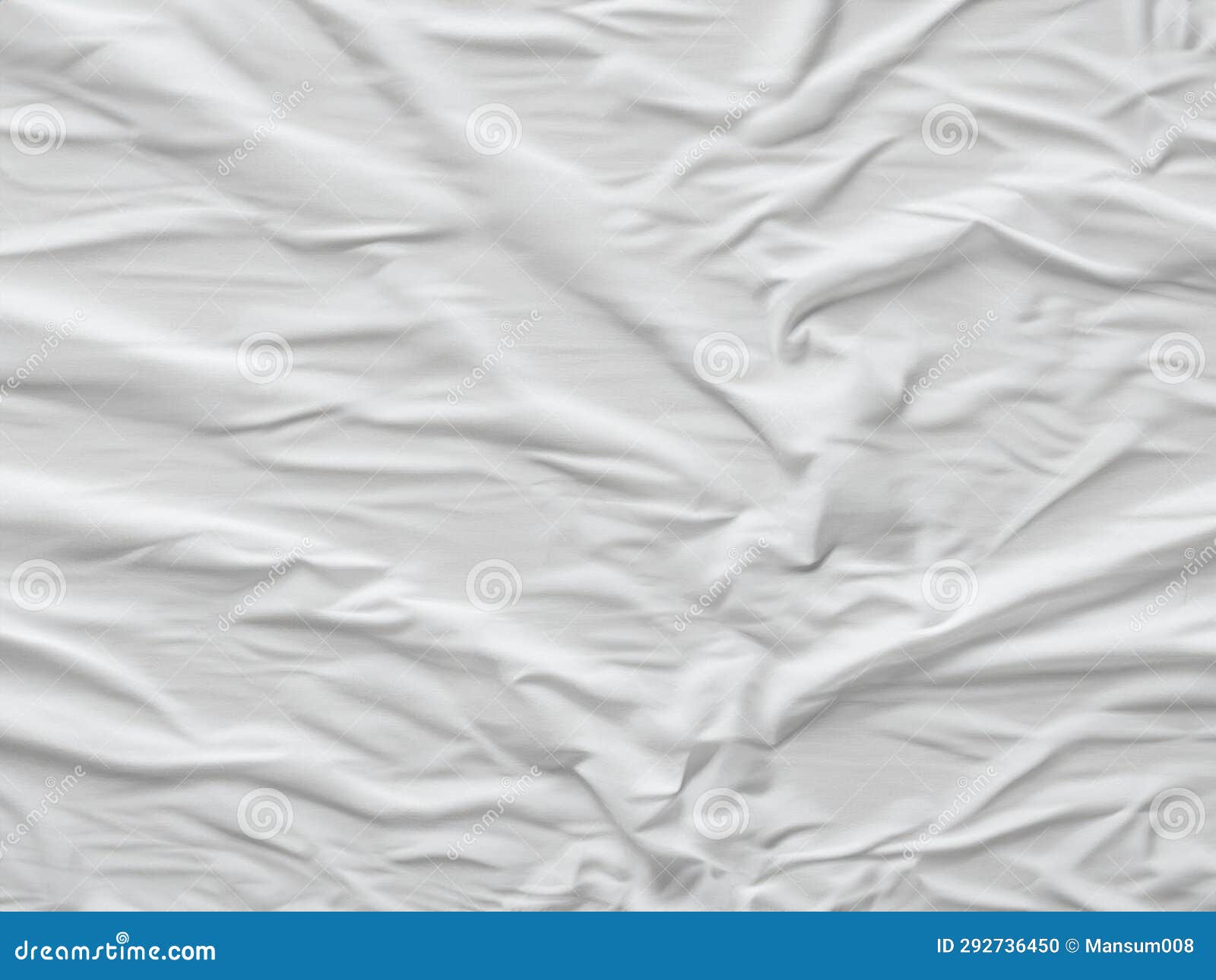 White Crumpled Fabric Texture Background Stock Photo - Image of clean ...