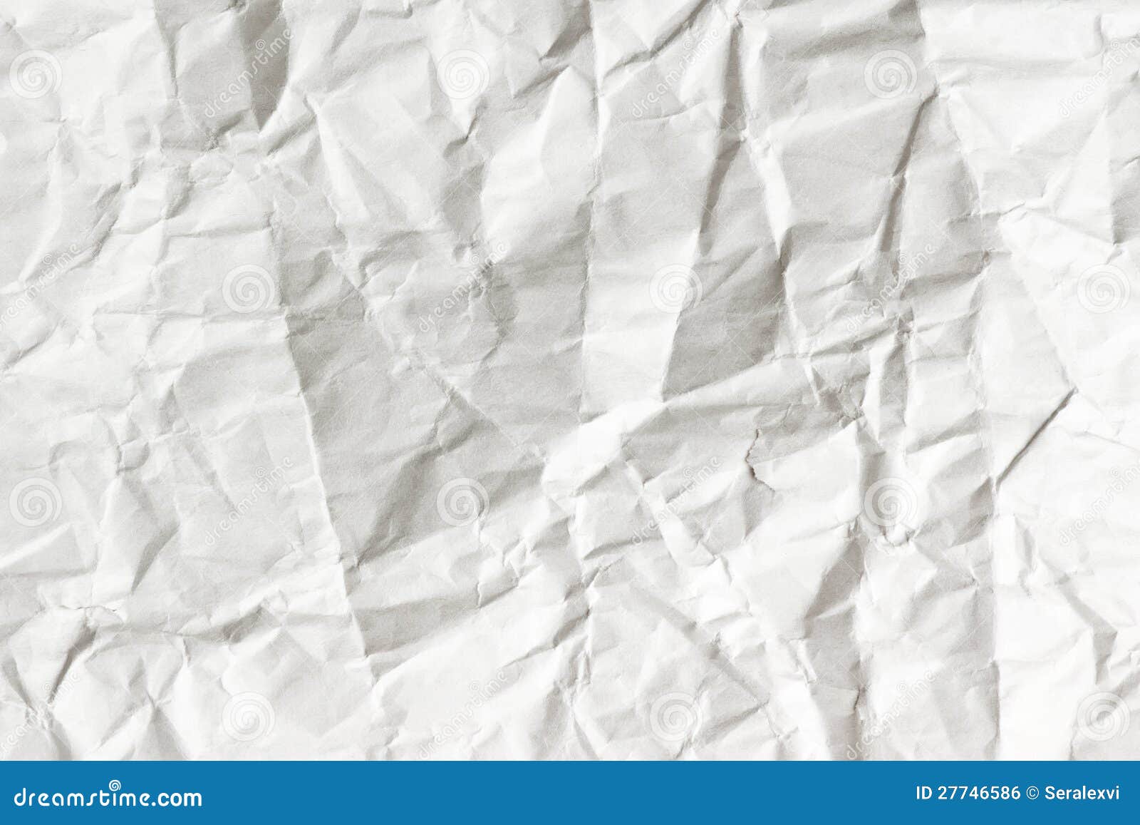 White Crumpled Paper Texture Royalty Free Stock Image - Image: 27746586