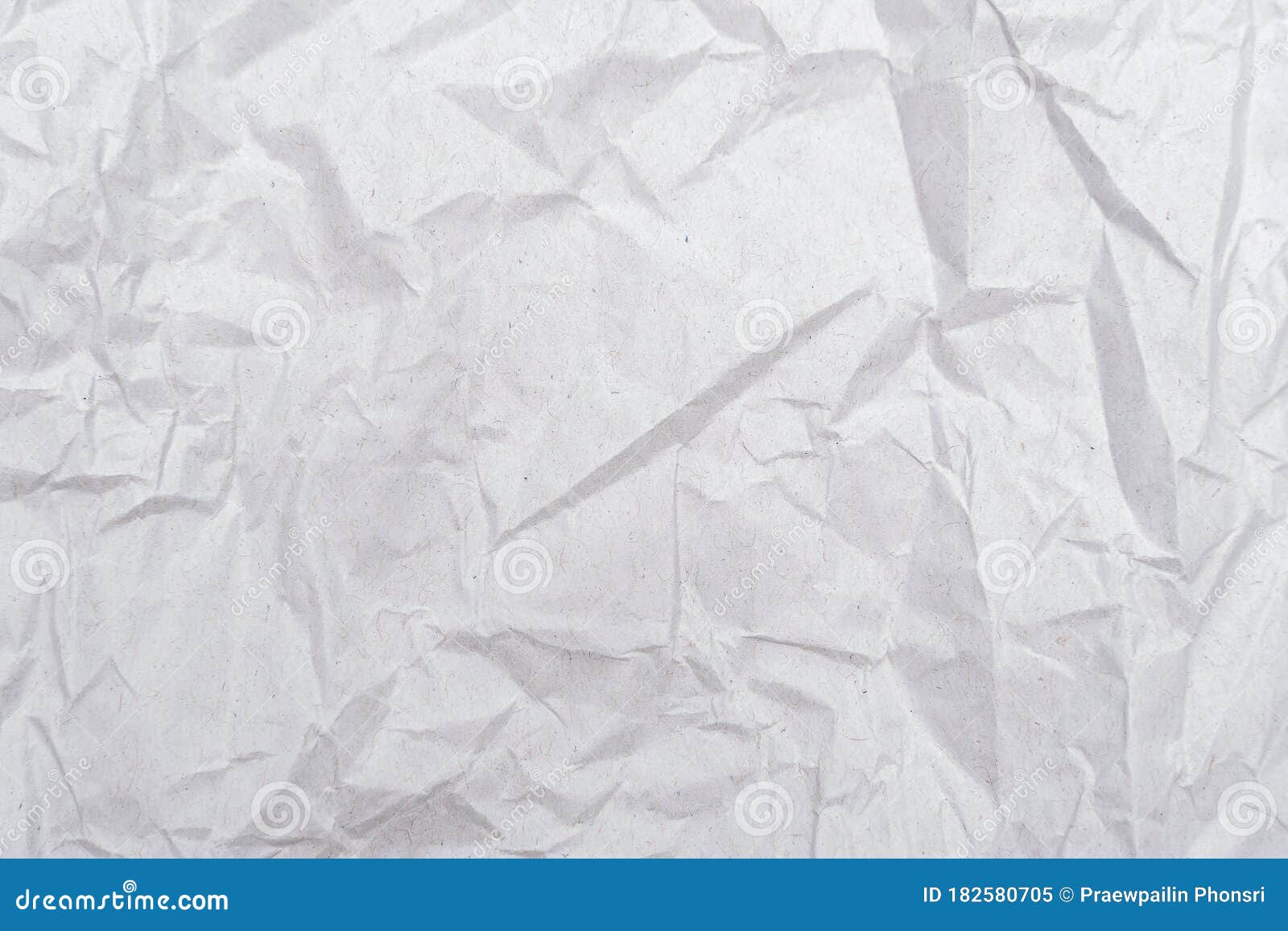 White Crumpled Paper Texture. Abstract Paper Pattern for Background ...