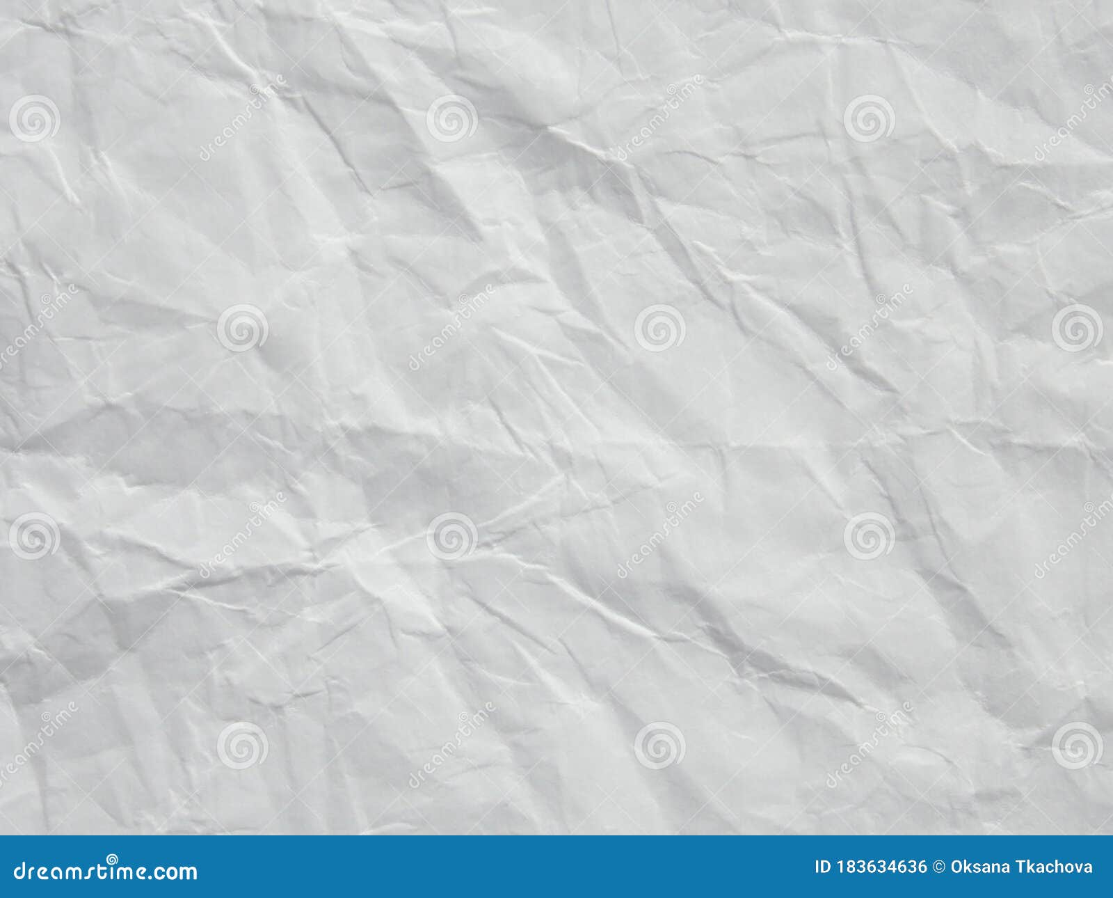 White Crumpled Paper Texture Background Stock Photo - Image of abstract ...
