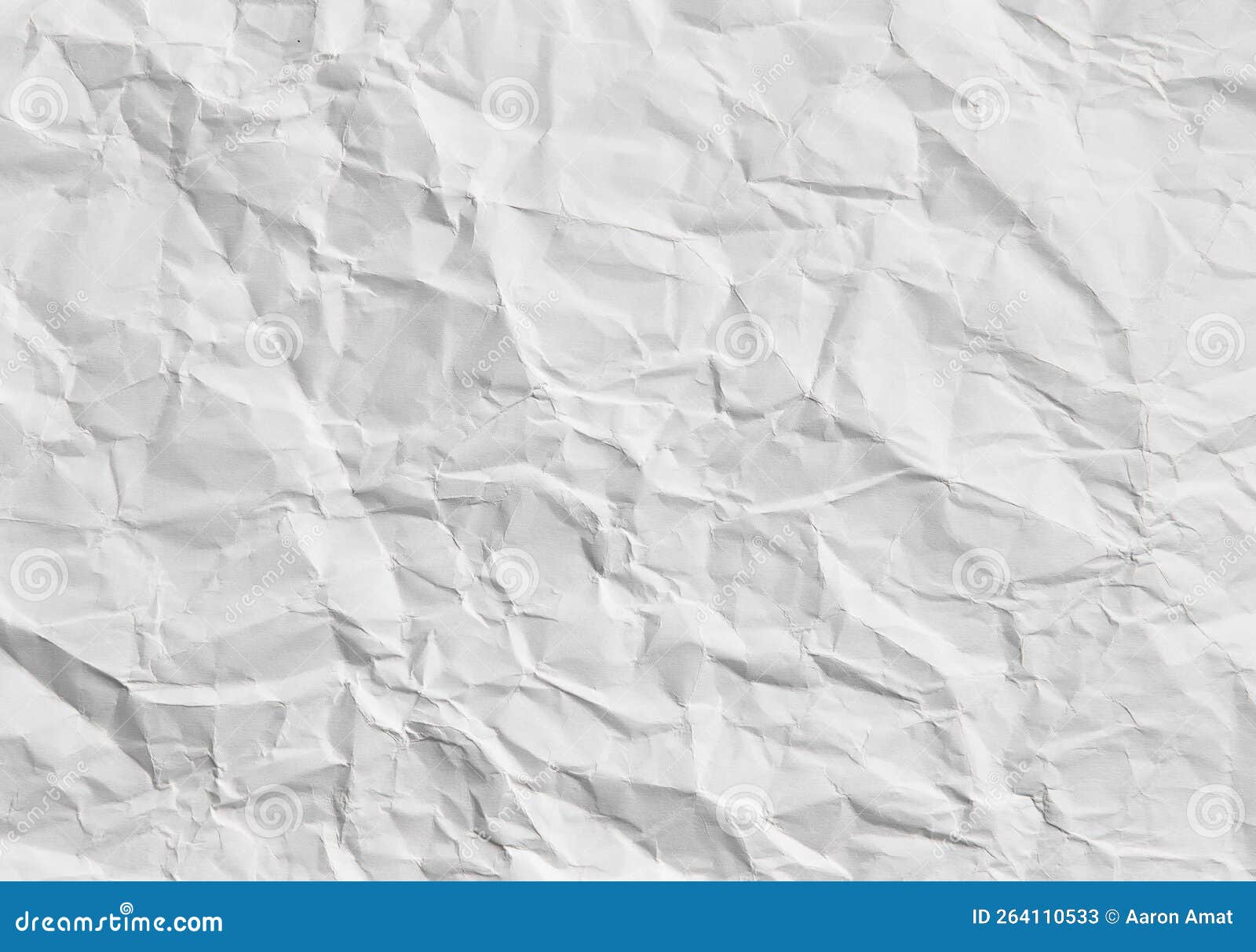 White Crumpled Paper Texture Background Stock Image - Image of piece ...