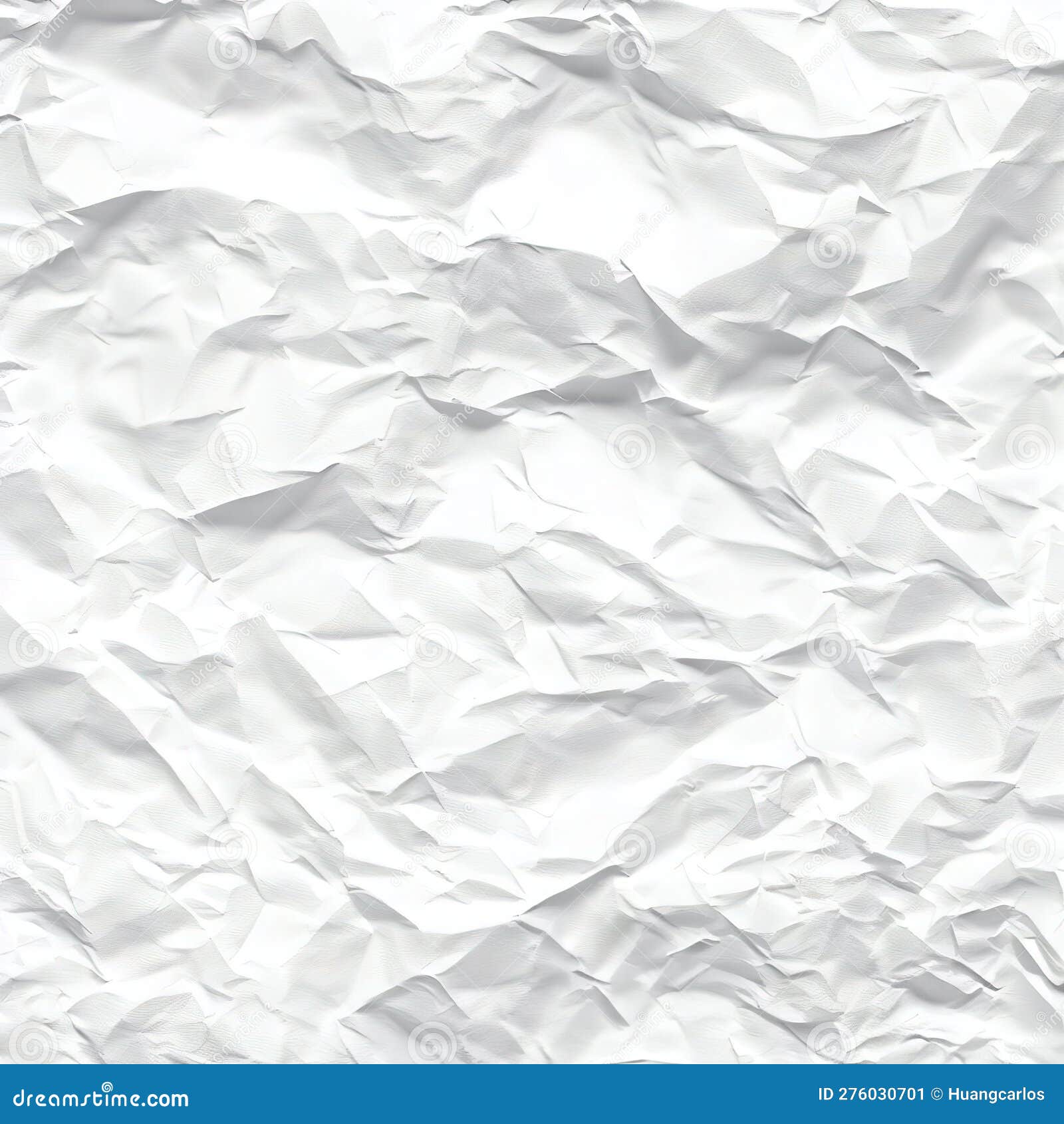 White Crumpled Paper Texture, Background, Backdrop with Generative AI ...