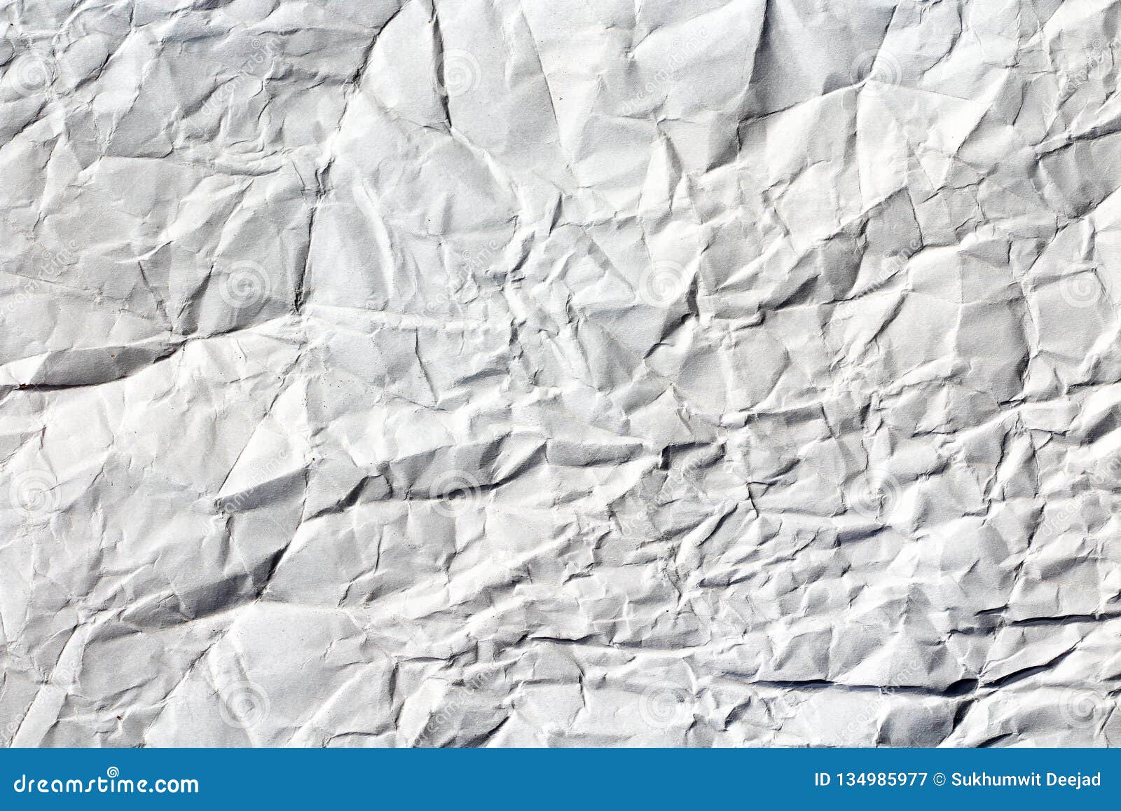 White Crumpled Paper Texture Stock Image - Image of line, parchment ...