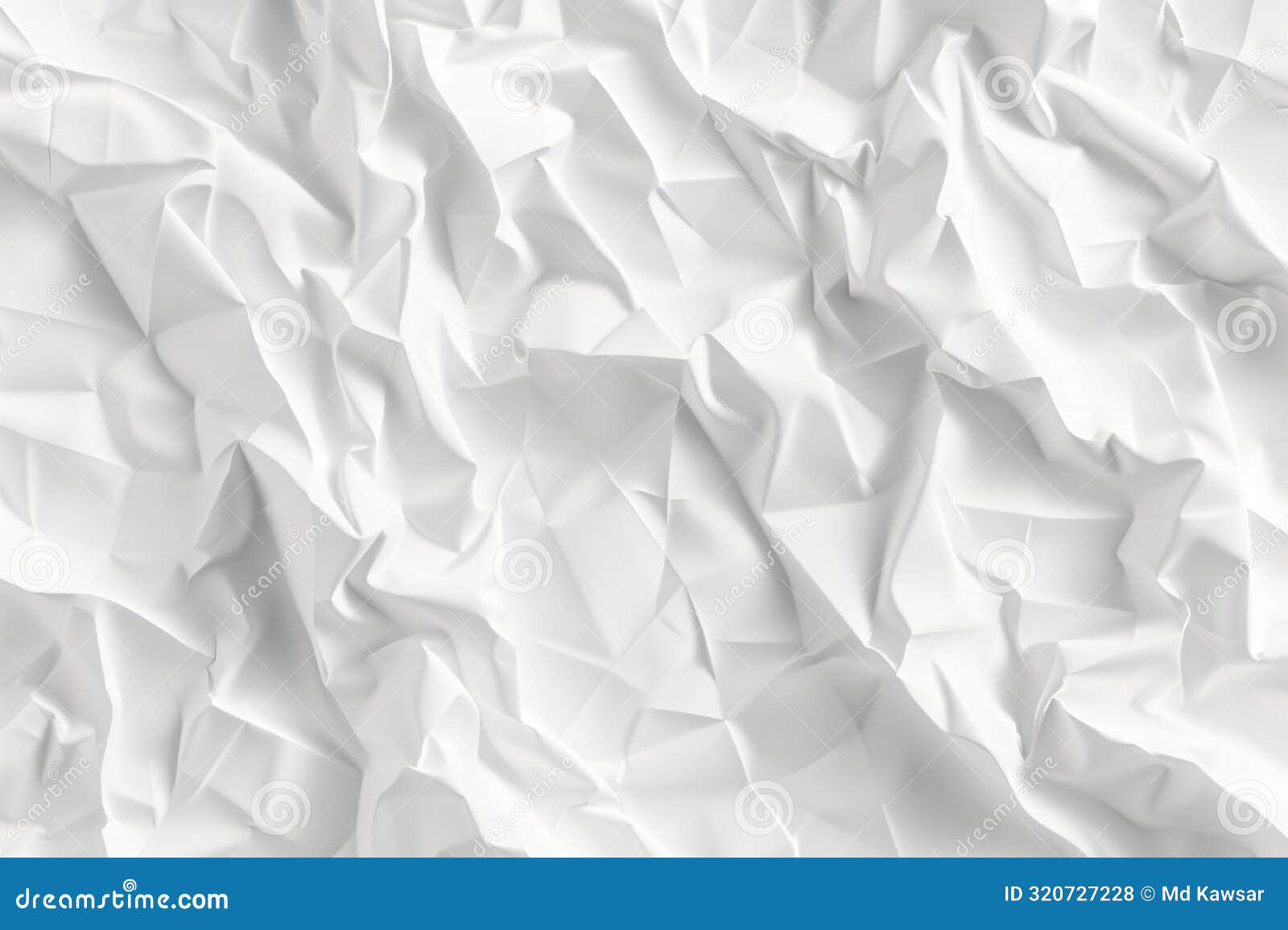 White Crumpled Paper Texture Background Stock Illustration ...