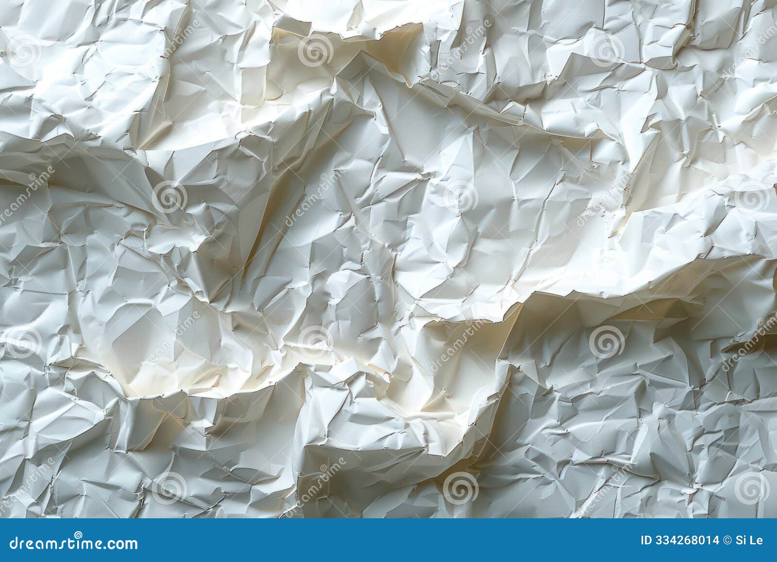 White Crumpled Paper Texture with Copy Space - High Resolution Arts and ...