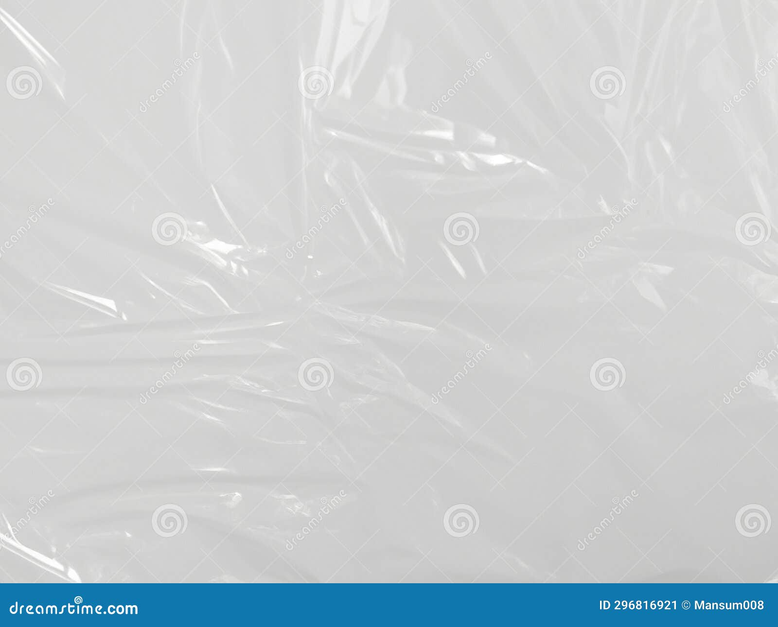 White Crumpled Plastic Texture Background Stock Image - Image of ...