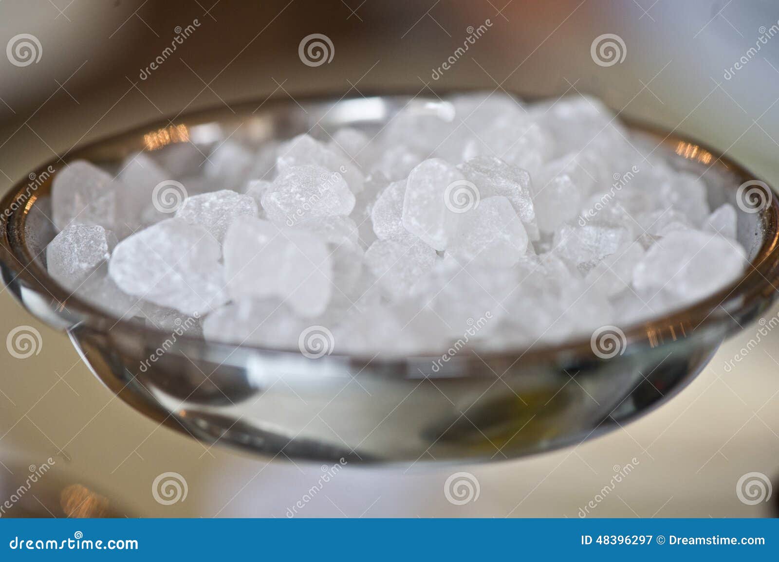 White Crystalline Lump Sweet Sugar Closeup Stock Image - Image of food ...
