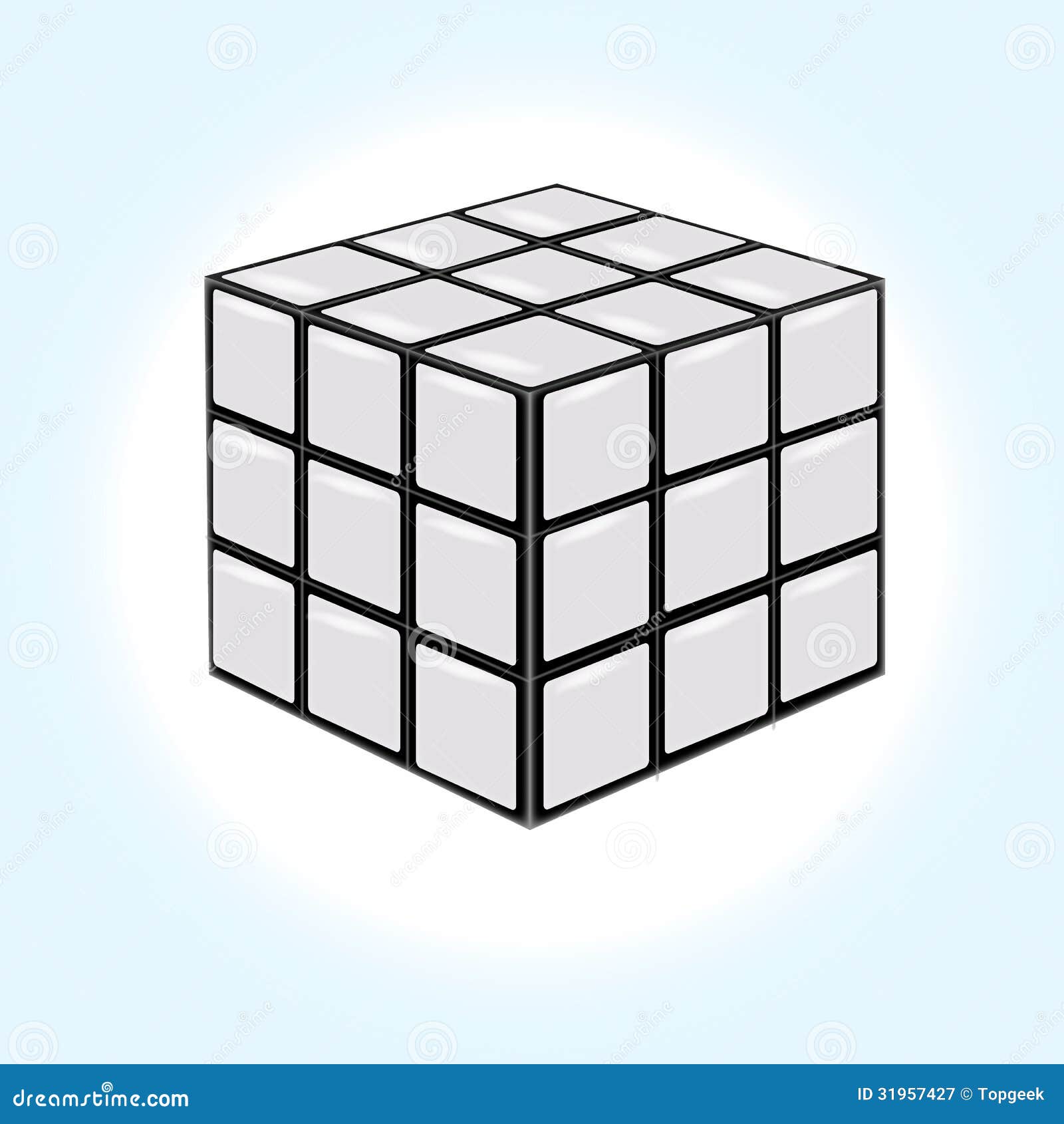 White cube editorial photography. Illustration of cube - 31957427