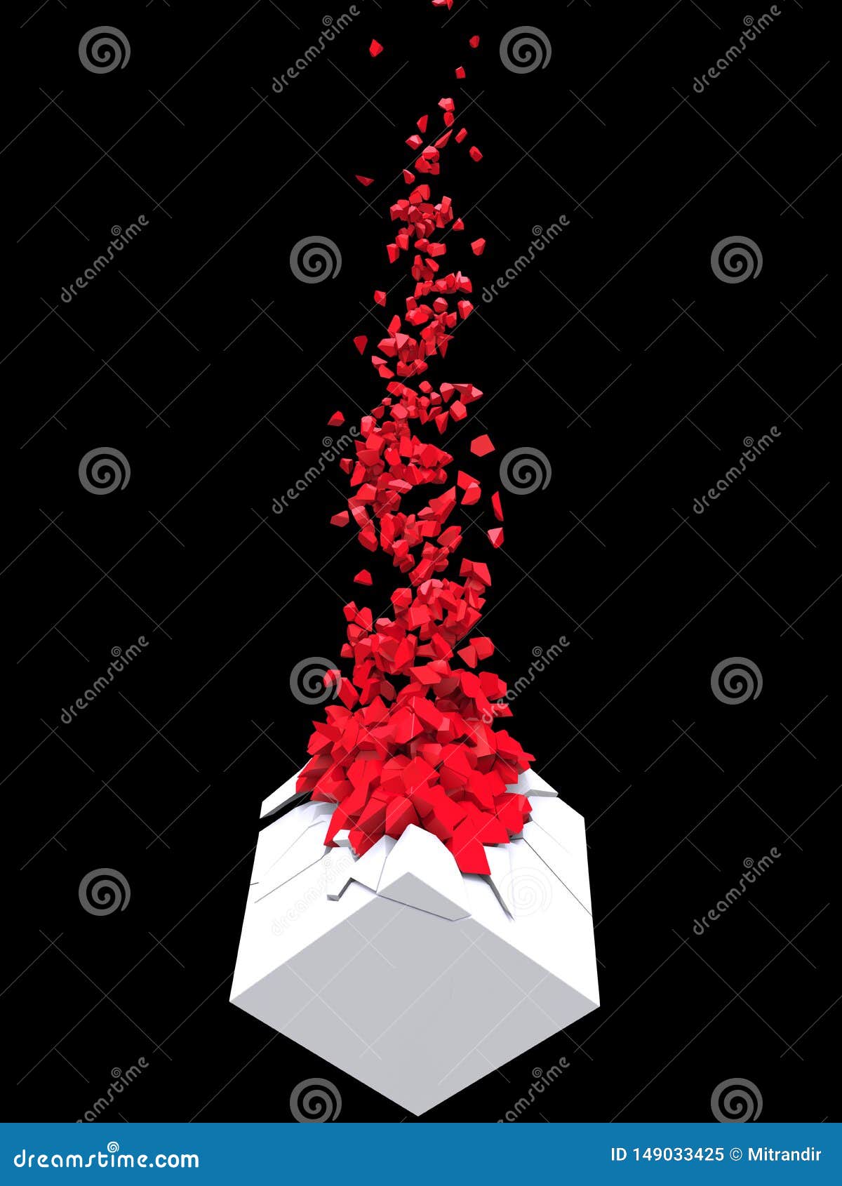 Disintegrating White Circuitry World Map Dissolving Into Binary Data ...