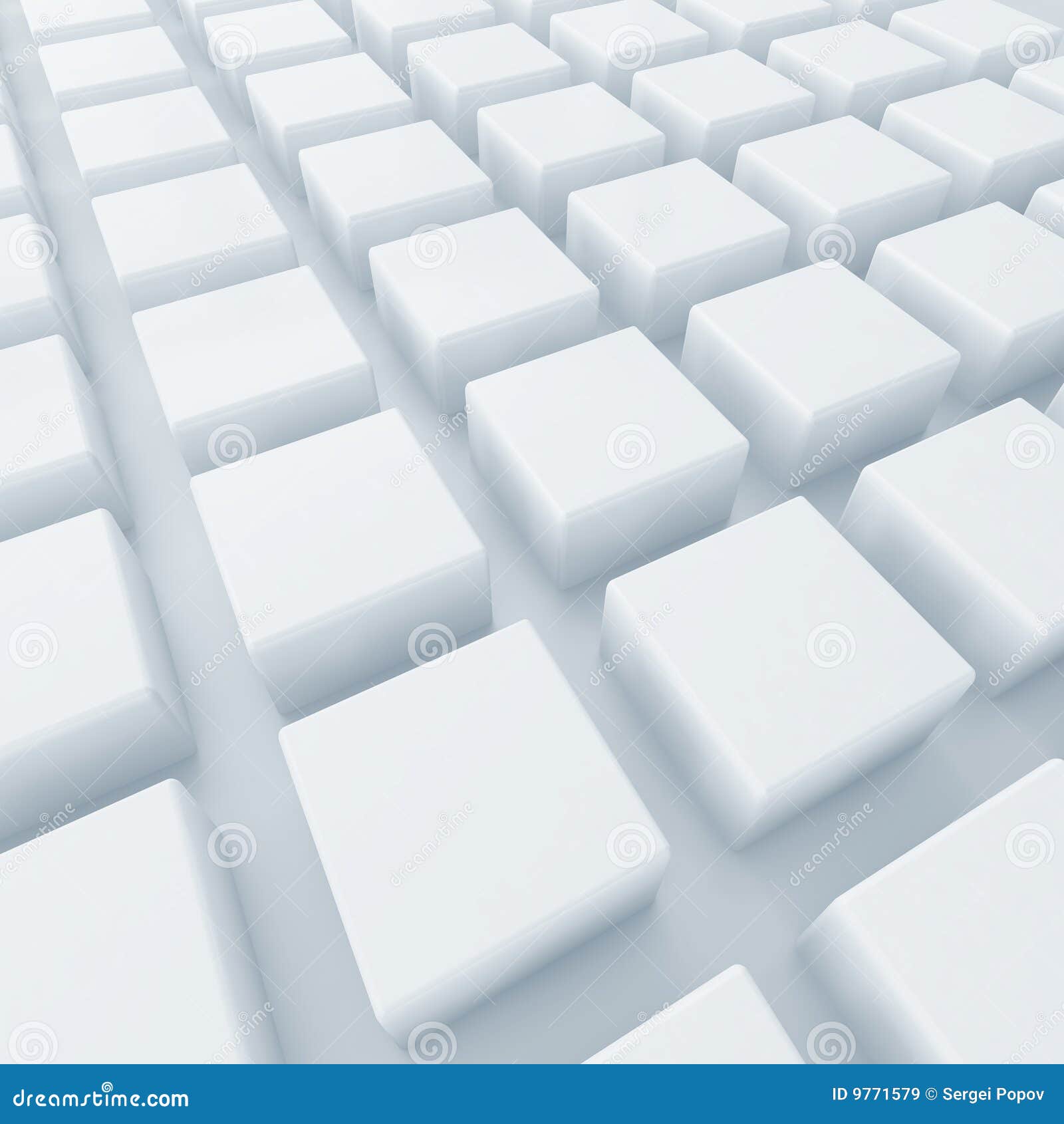 White cubes stock illustration. Illustration of contrasts - 9771579