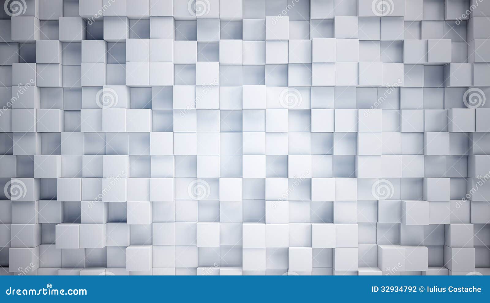 White cubes background stock illustration. Illustration of concept ...