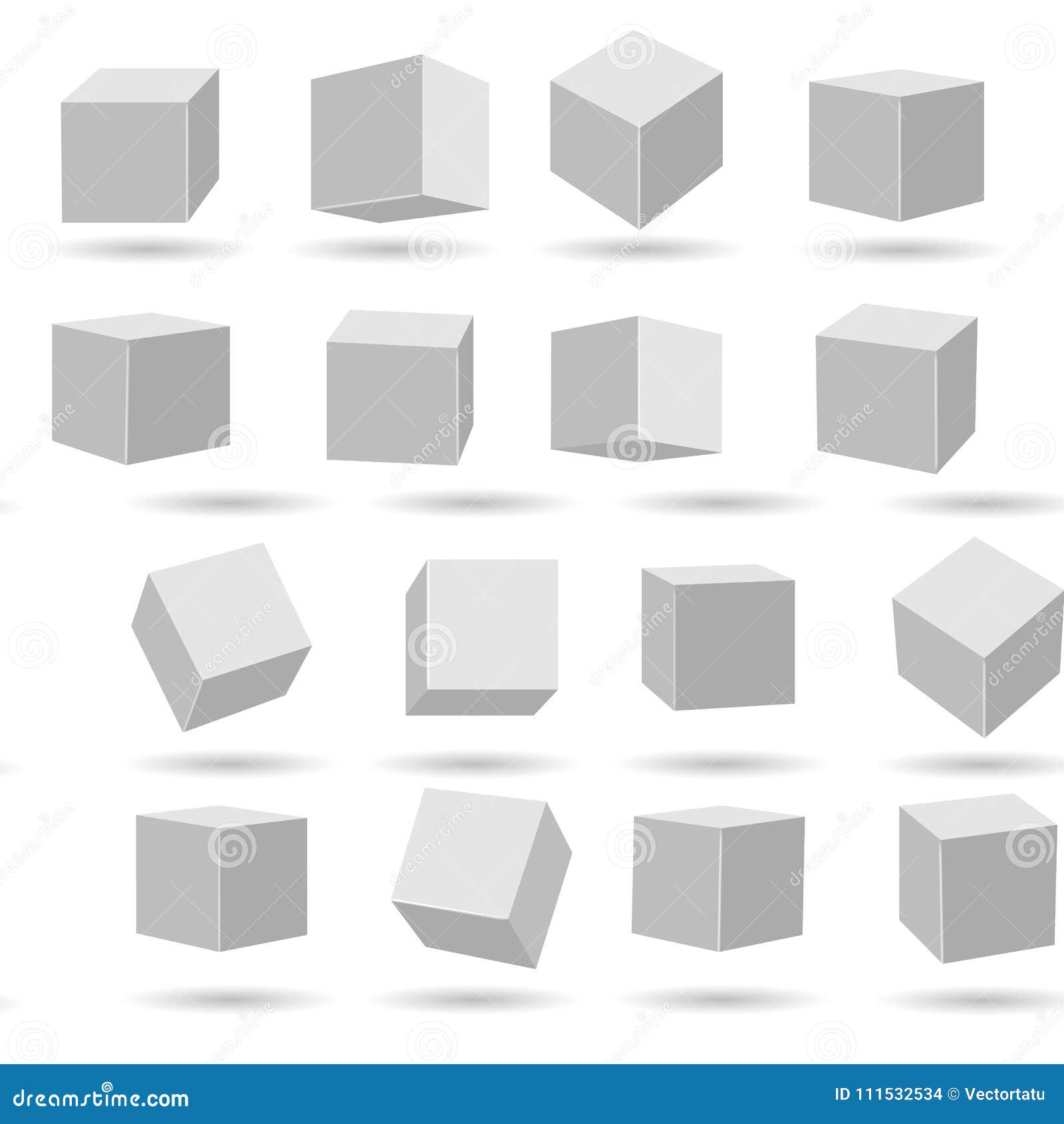 White cubes blocks models stock vector. Illustration of element - 111532534 White cubes blocks models stock vector. Illustration of element - 111532534