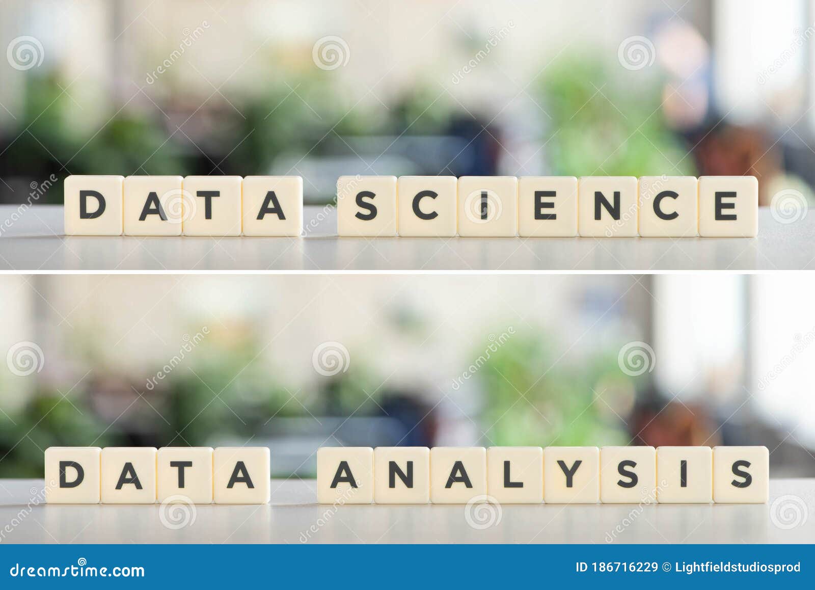 Of White Cubes with Data Science Stock Image - Image of modern ...