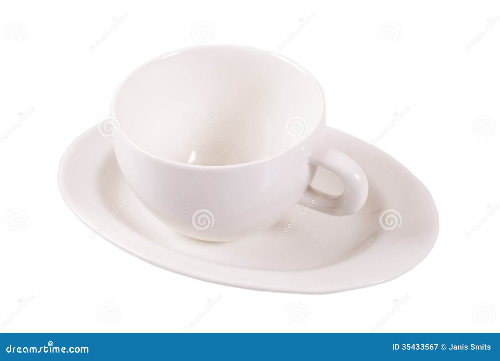 White cup. stock image. Image of handle, traditional - 35433567