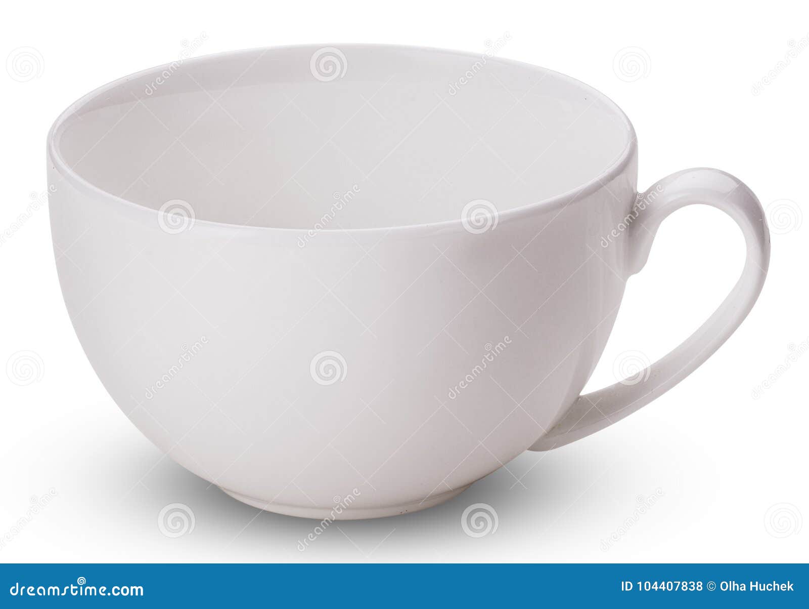 White cup stock photo. Image of ceramic, single, porcelain - 104407838